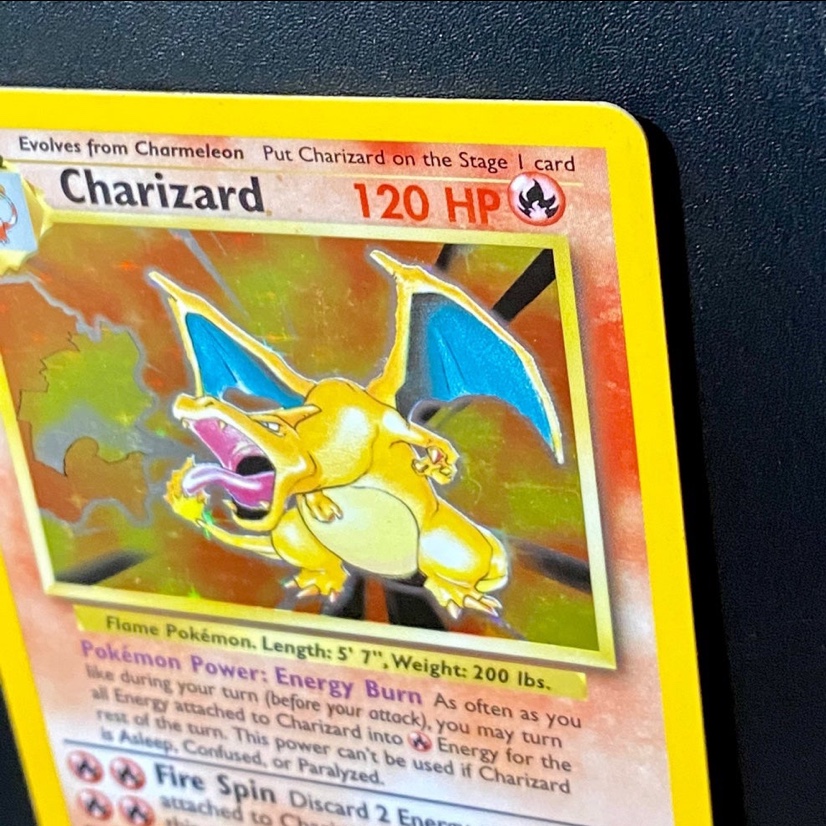 CHARIZARD 4/102 *RARE HOLO Vintage Base Set Pokémon Card | SidelineSwap