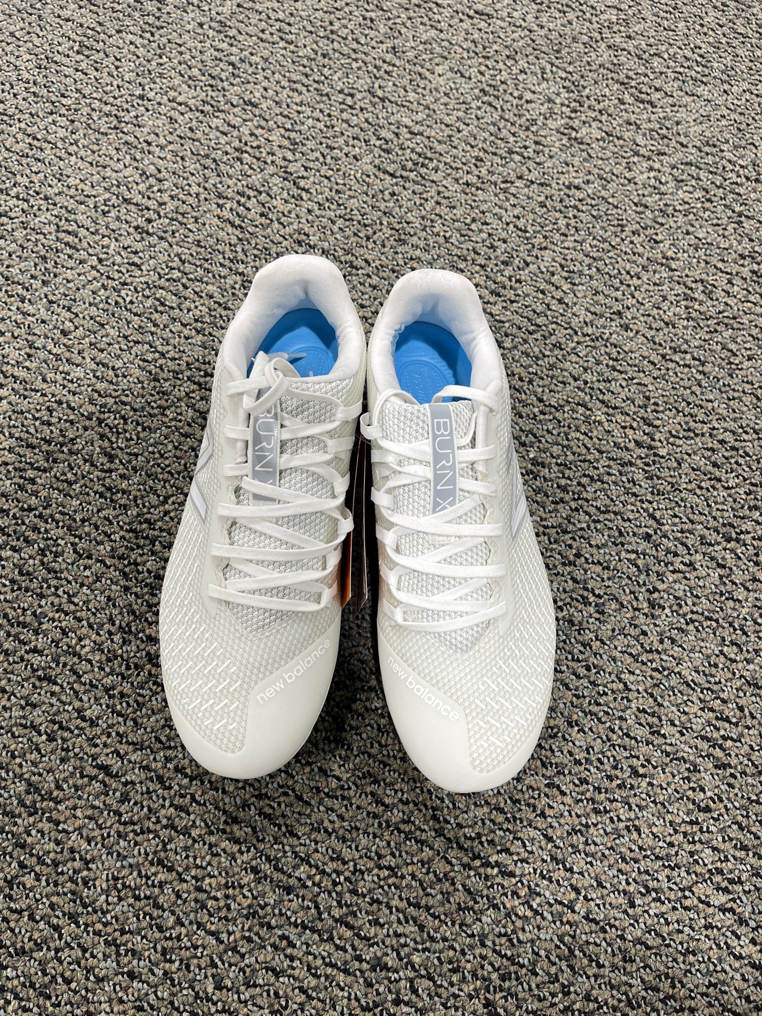 White Adult New Men's 9.5 Molded New Balance Burn X | SidelineSwap