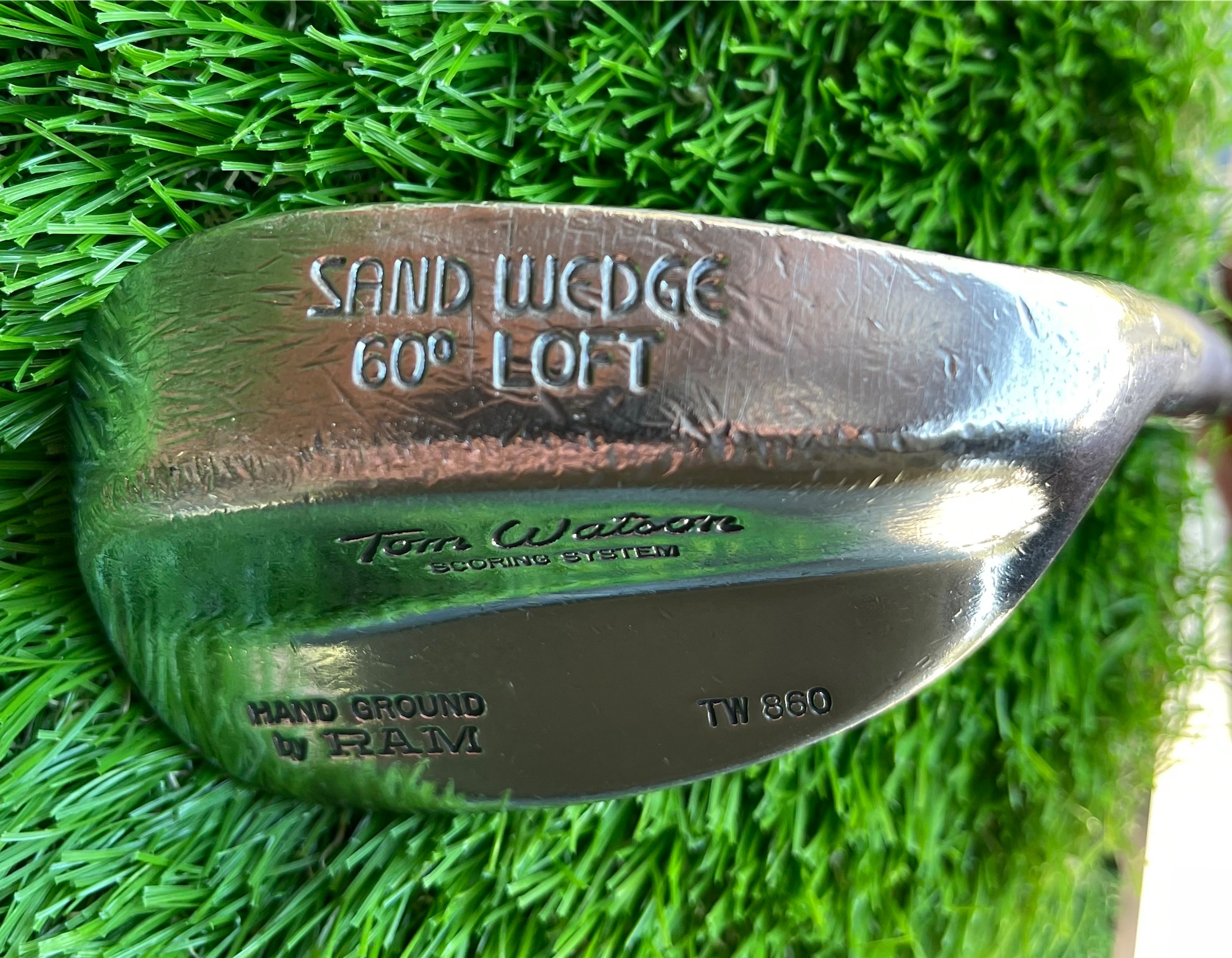 RAM Tom Watson 60° Wedge TW860 Scoring System | SidelineSwap