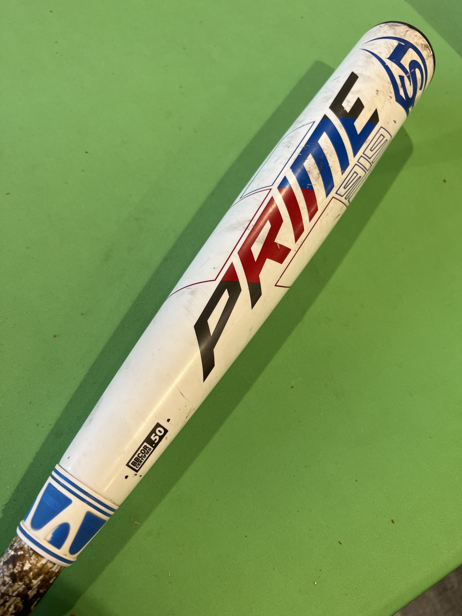 Used BBCOR Certified Louisville Slugger Prime 919 Composite Bat -3 29OZ ...