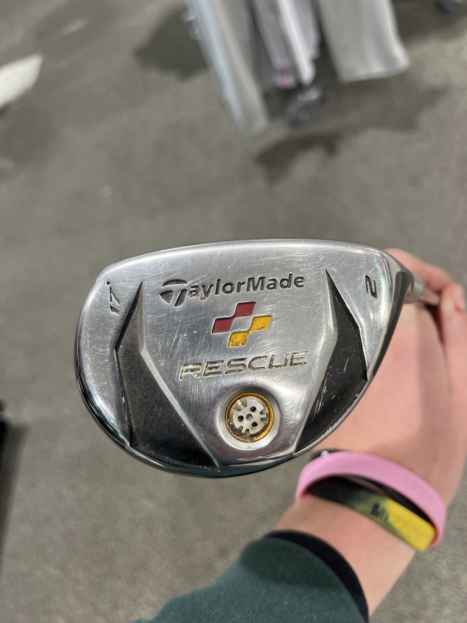 Used Men's TaylorMade Rescue Right Hybrid Regular 2H | SidelineSwap