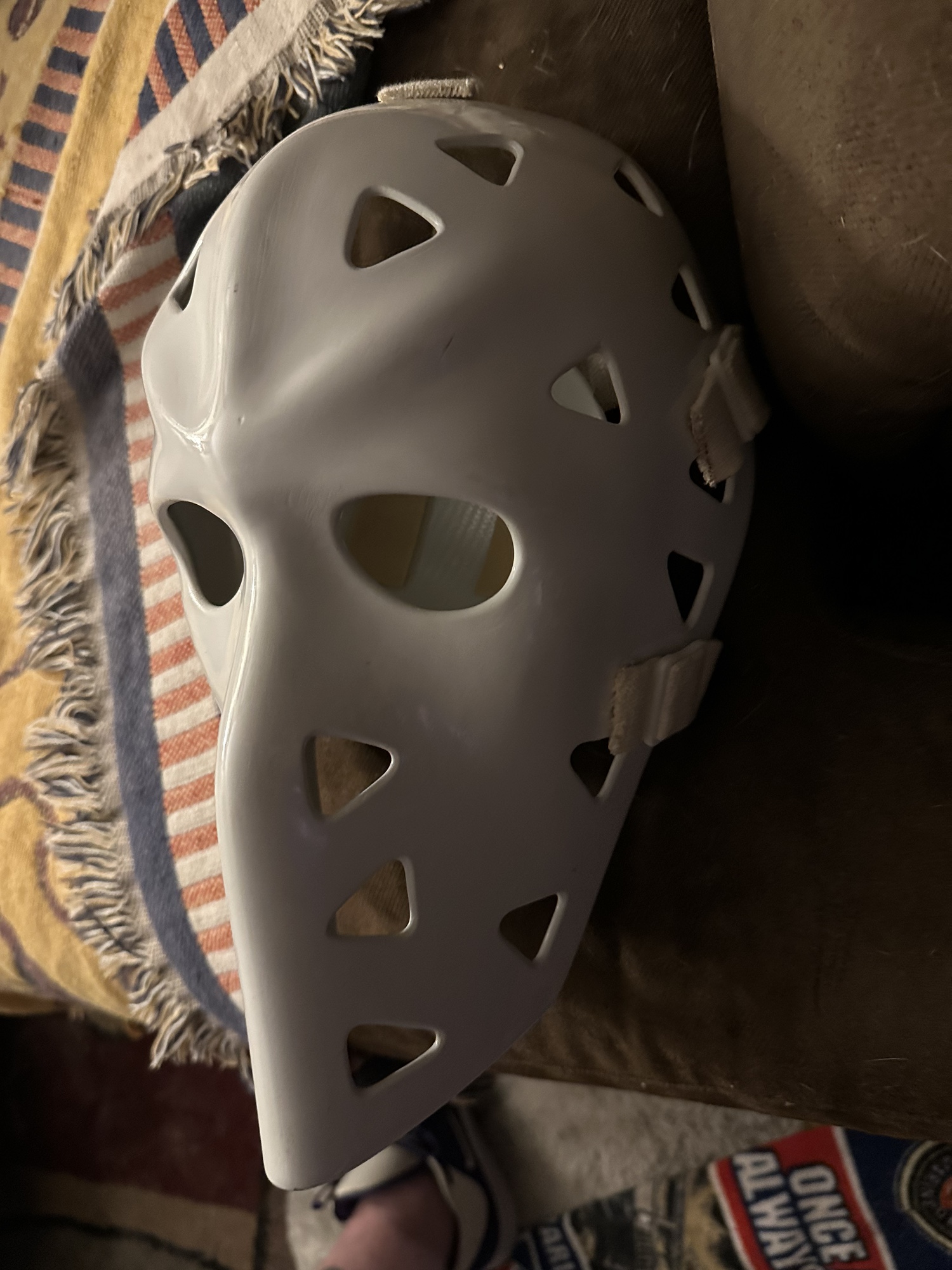 Dave Bowser Vintage goalie mask | SidelineSwap