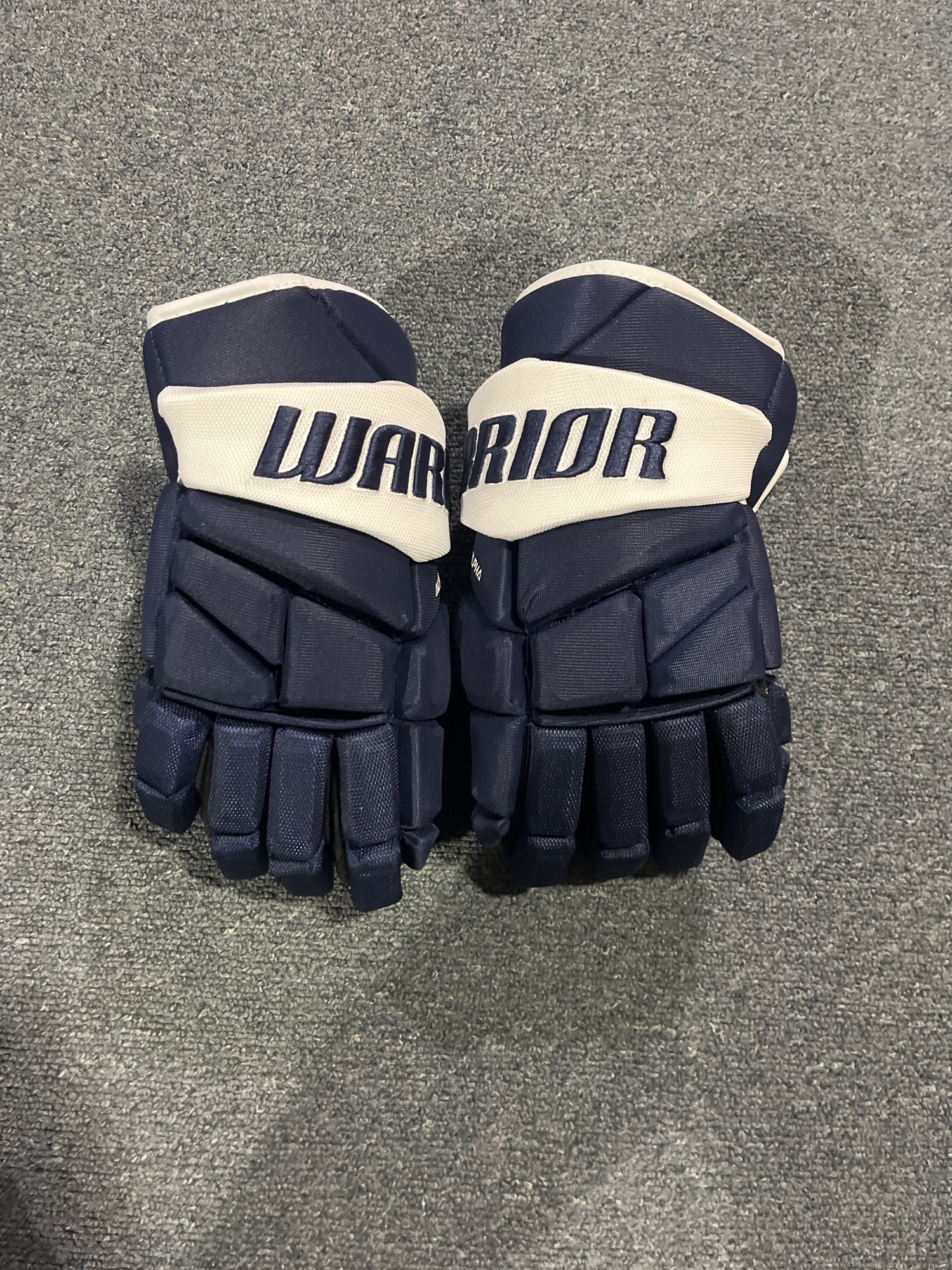 New Navy Warrior Custom Alpha PRO Pro Stock Gloves Colorado Avalanche ...