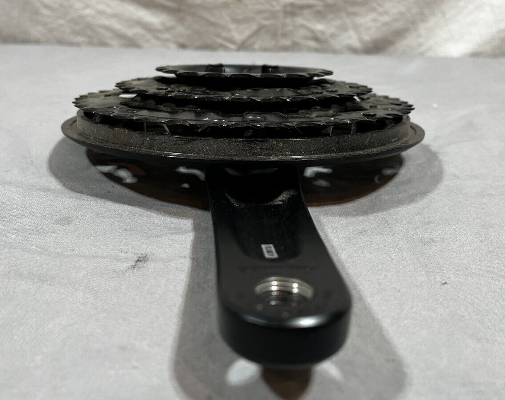 Shimano Altus FC-M311 175mm 42/32/22 Hyperdrive Triple Crankset +Pedals ...