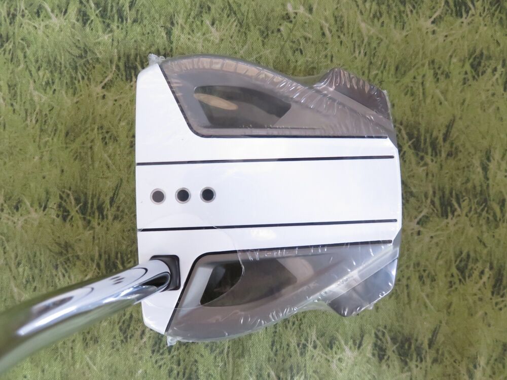 NEW * Taylormade SPIDER EX Platinum White 35" Putter + HC * FLUTED FEEL ...