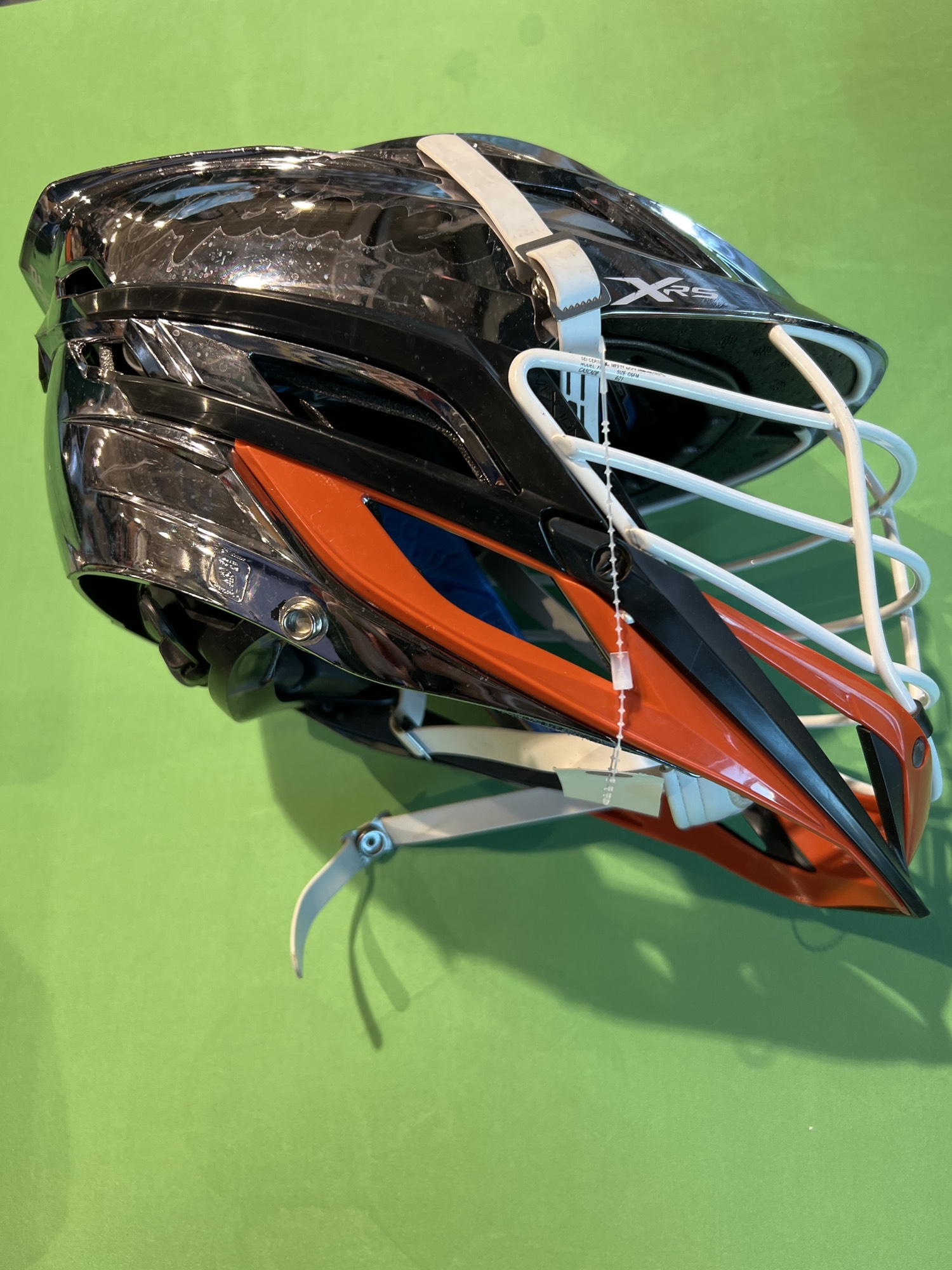 Silver Chrome Cascade XRS Helmet | SidelineSwap