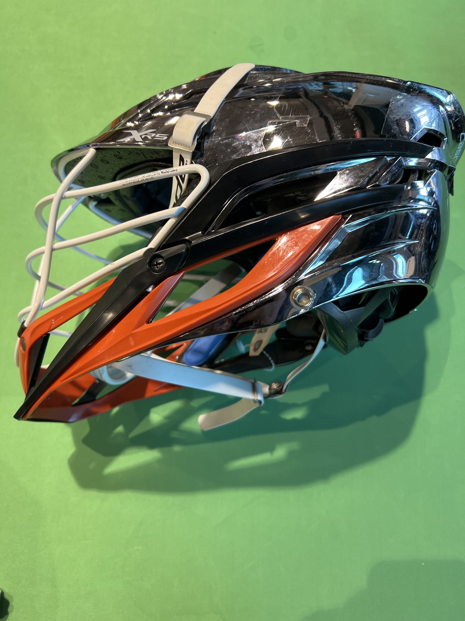 Silver Chrome Cascade XRS Helmet | SidelineSwap