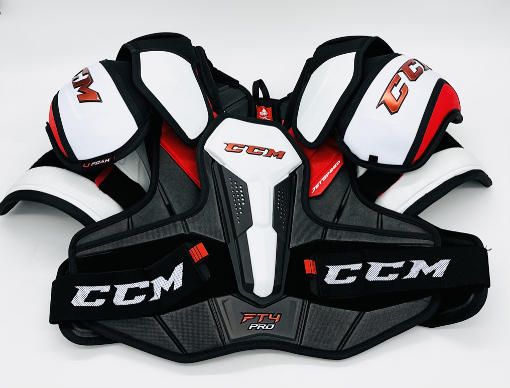 NHL Pro Stock CCM Jetspeed FT4 Pro Shoulder Pads-Large | SidelineSwap