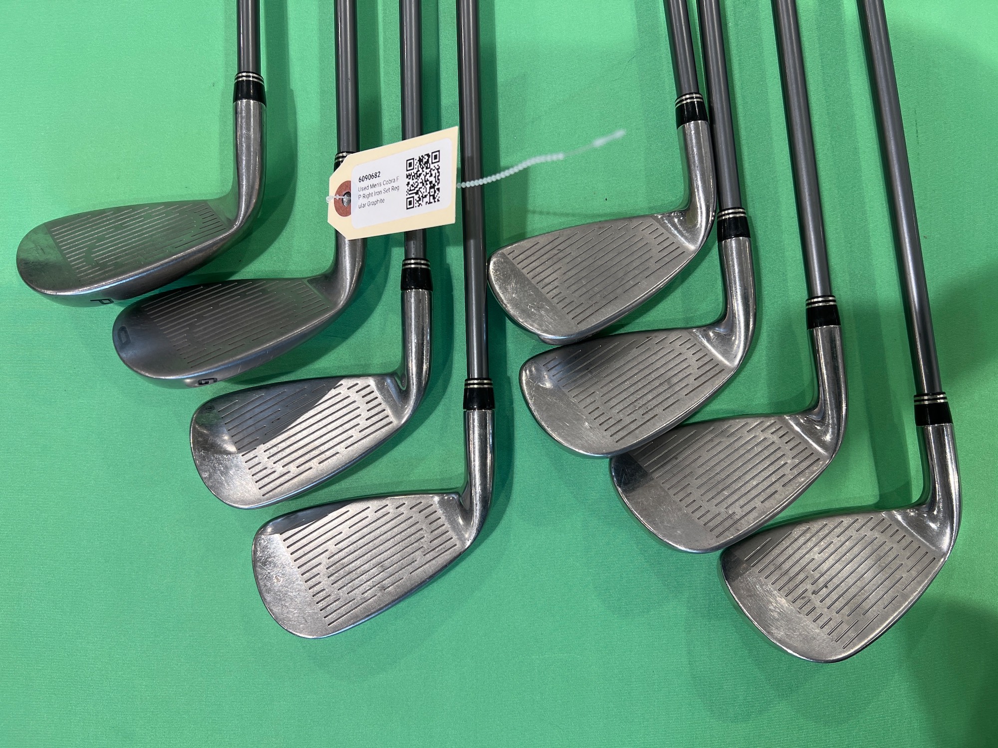 Used Men's Cobra FP Right Iron Set Regular Graphite | SidelineSwap