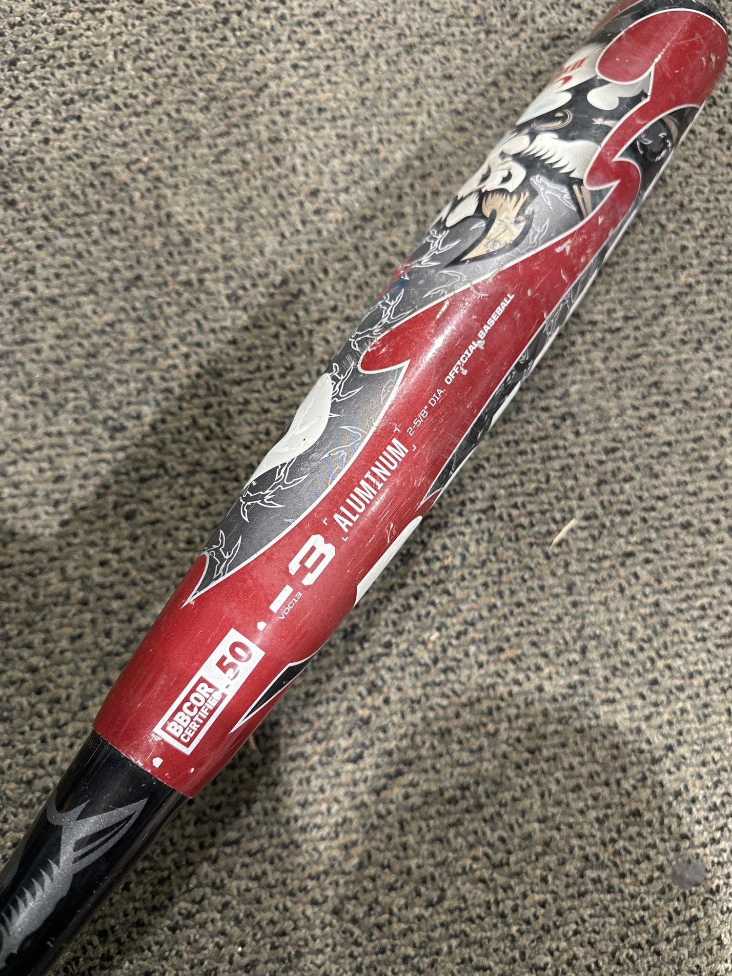 Used BBCOR Certified DeMarini Voodoo Composite Bat -3 30OZ 33 ...