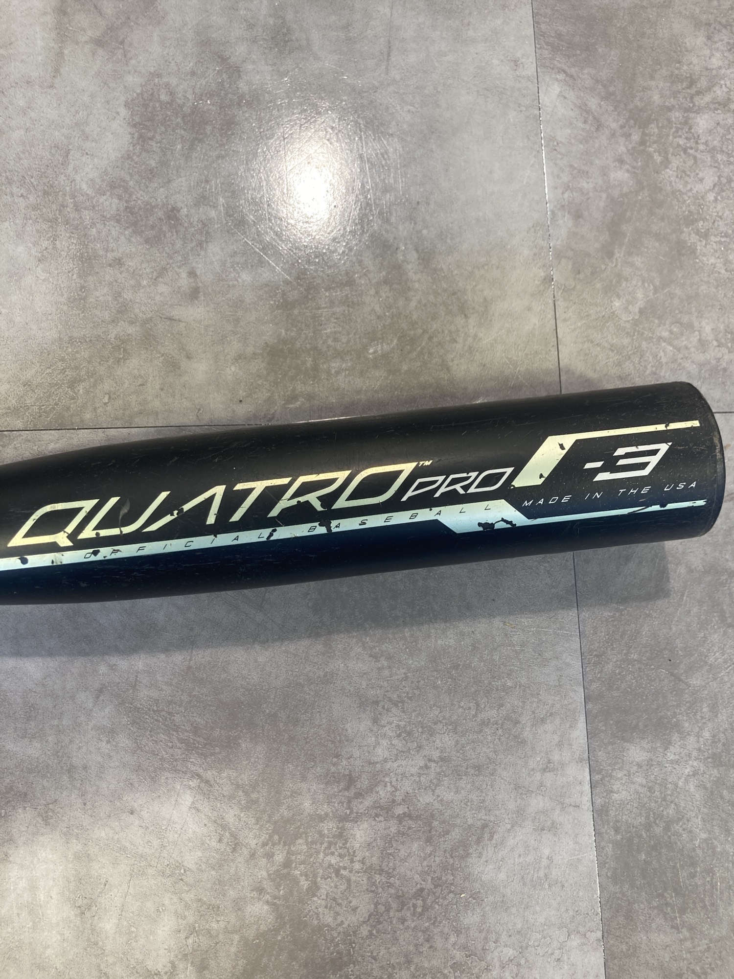 Used BBCOR Certified Rawlings Quatro Pro Composite Bat -3 29OZ 32 ...