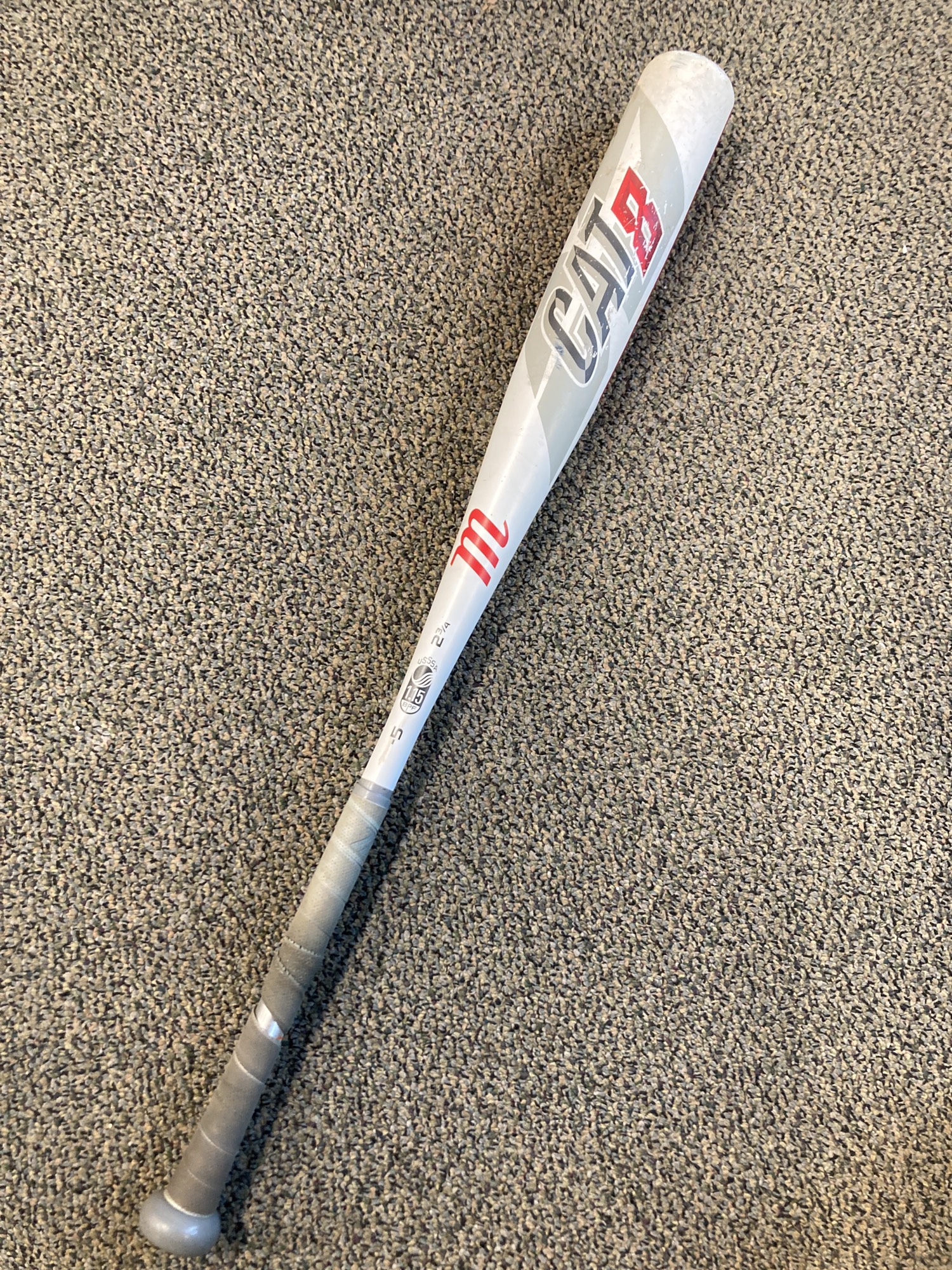 Used USSSA Certified Marucci CAT 8 Alloy Bat -5 27OZ 32" | SidelineSwap