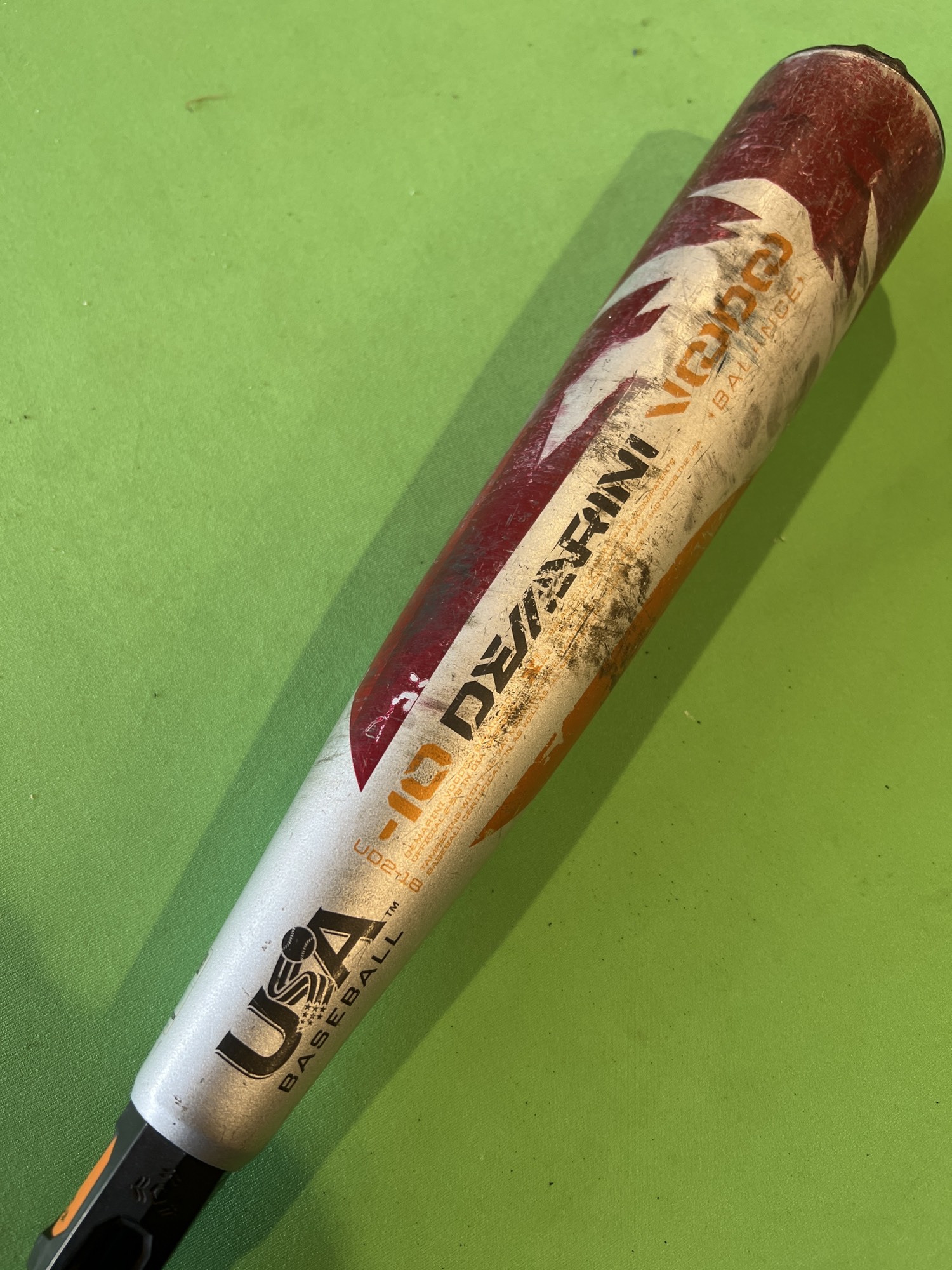 Used USABat Certified DeMarini Voodoo Balanced Alloy Bat -10 20OZ 30 ...
