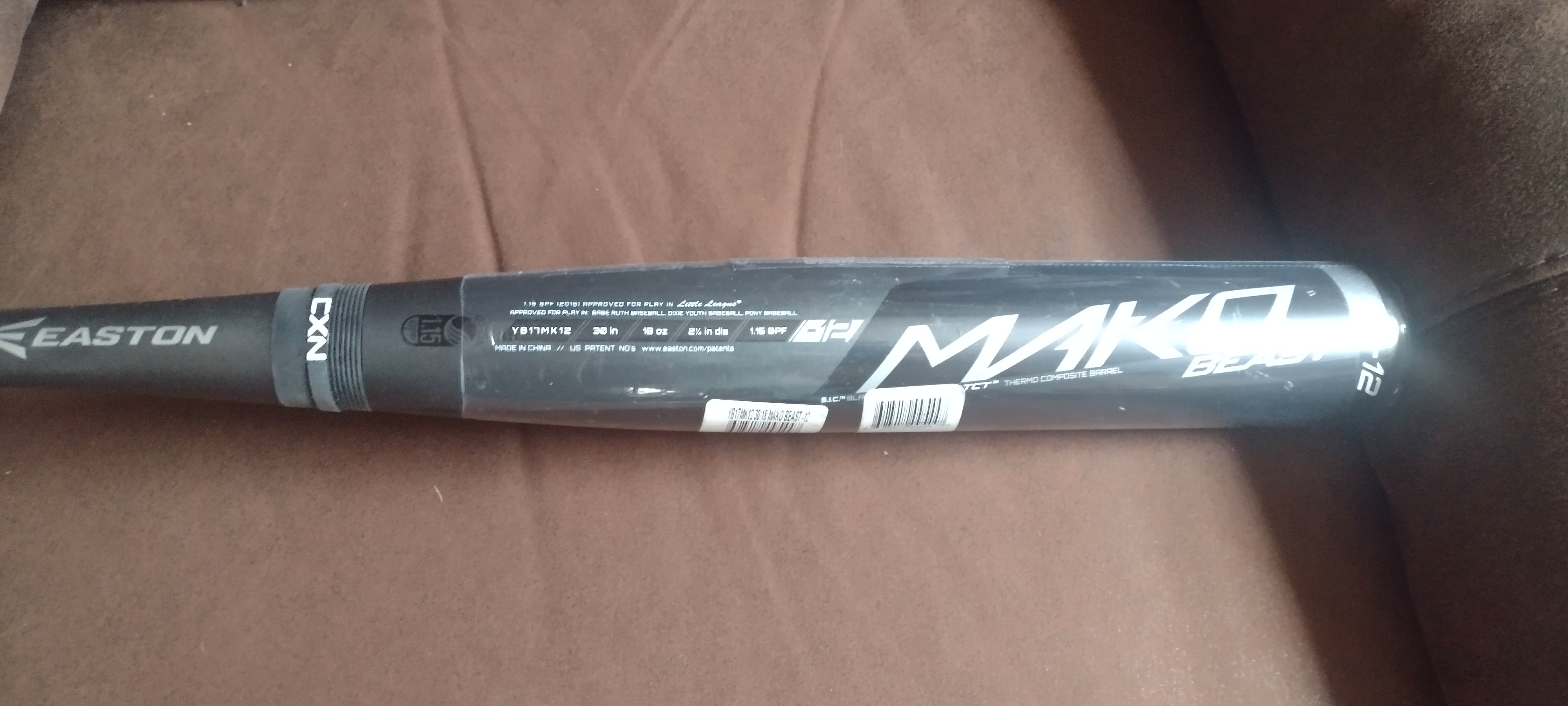 New USSSA Certified Easton Mako Beast Bat (-12) 18 oz 30" Rare To Be ...