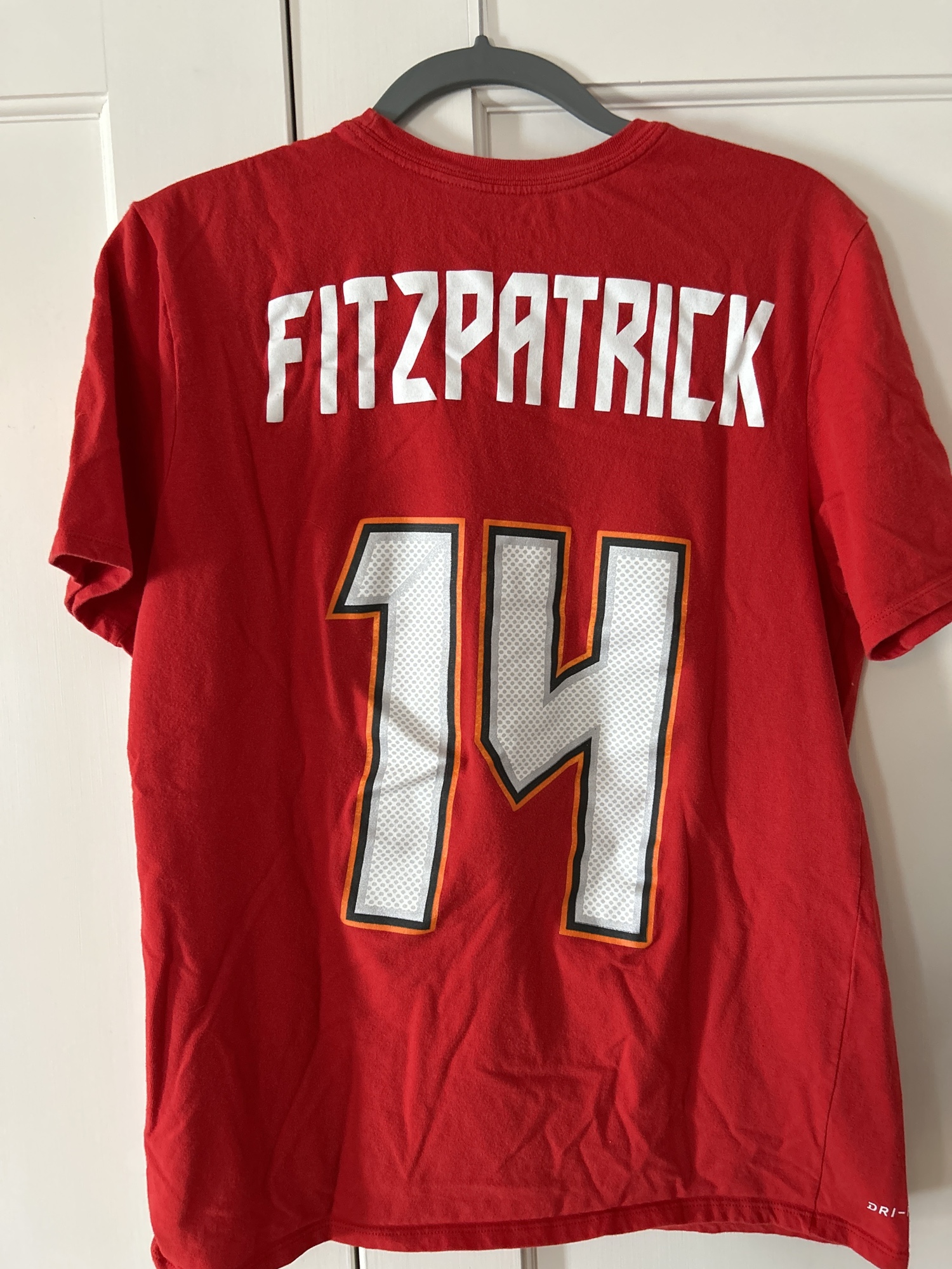 Nike Tampa Bay Buccaneers Ryan Fitzpatrick (Fitzmagic) T-Shirt size L ...