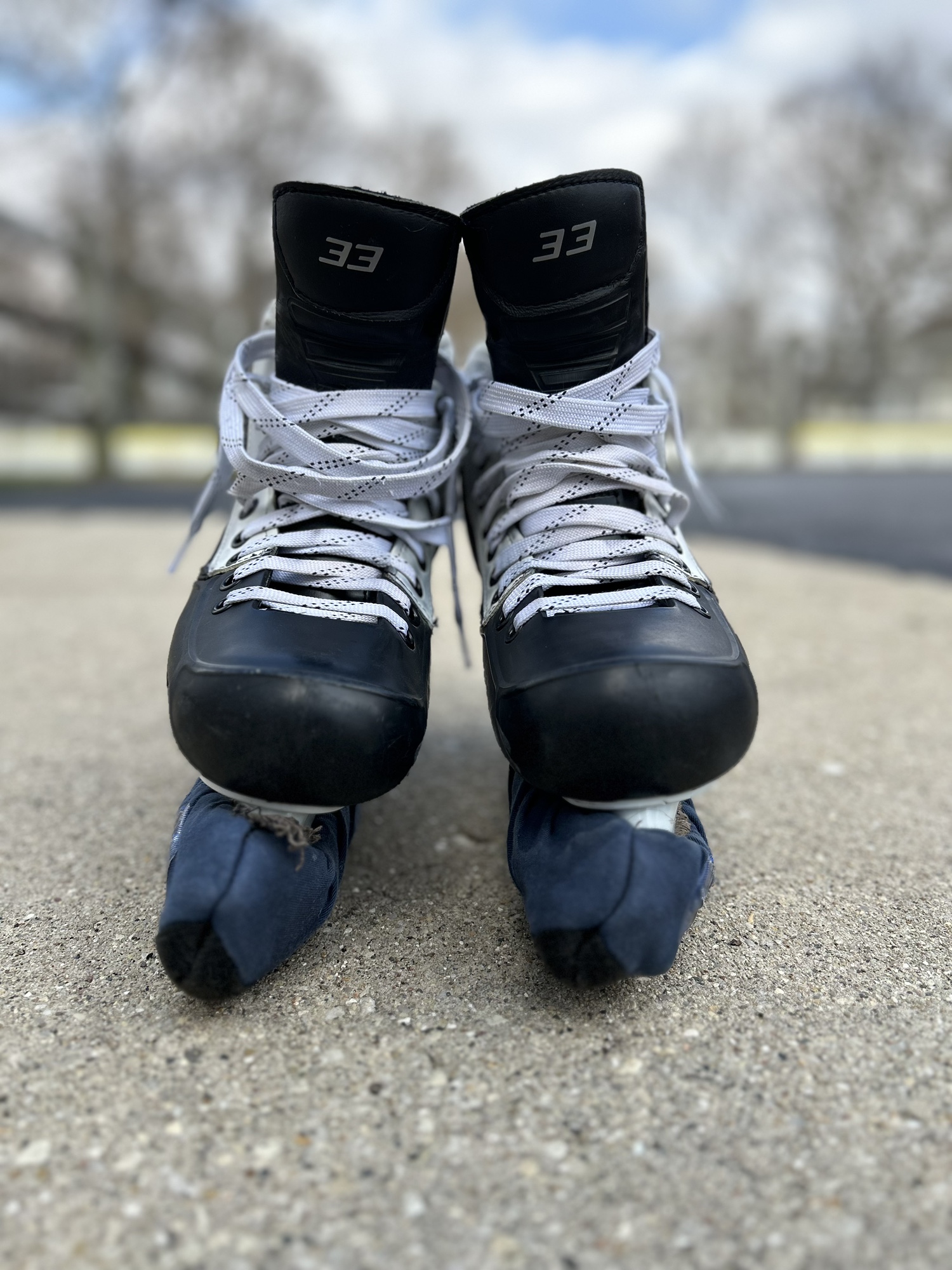 Size 8 True Two-Piece Goalie Skates | SidelineSwap