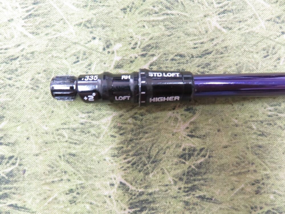 UST LINQ Purple 6F4 STIFF Driver Shaft 44.75 Taylormade Stealth 2 Plus ...
