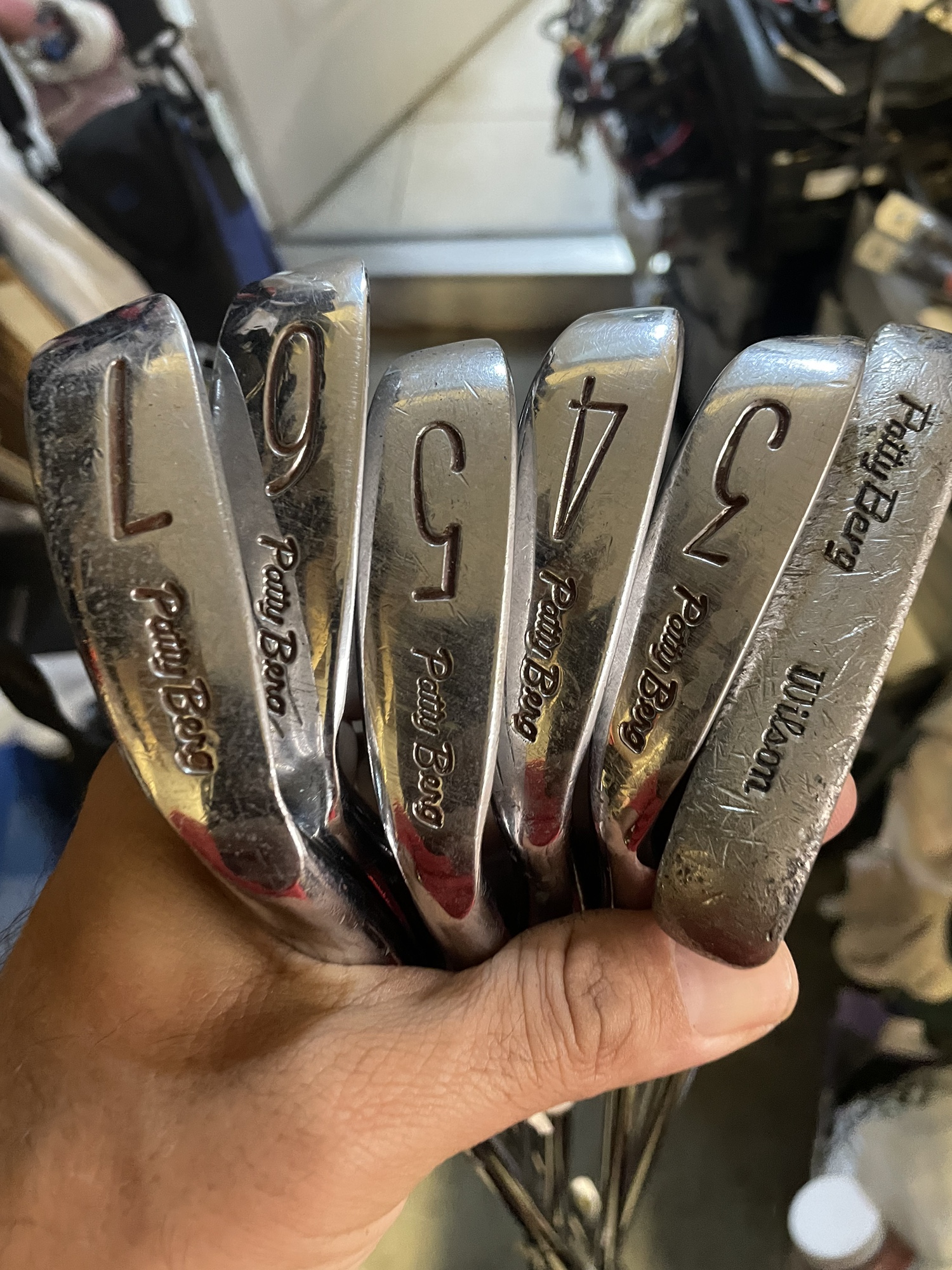 Wilson Patty Berg Edition 6 Pc Set In Right Hand | SidelineSwap