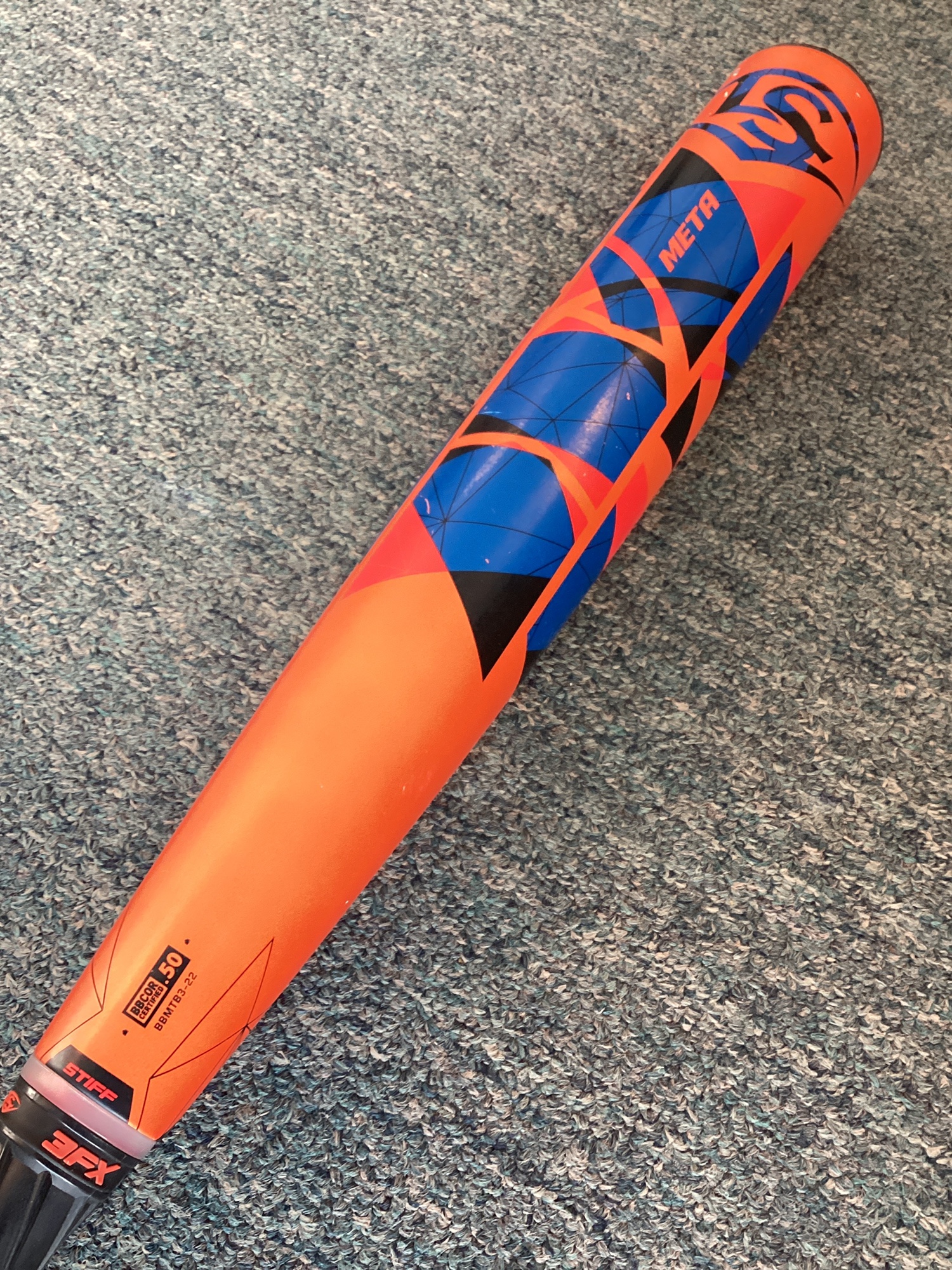 Used BBCOR Certified Louisville Slugger Meta Bat (-3) 30oz 33 ...