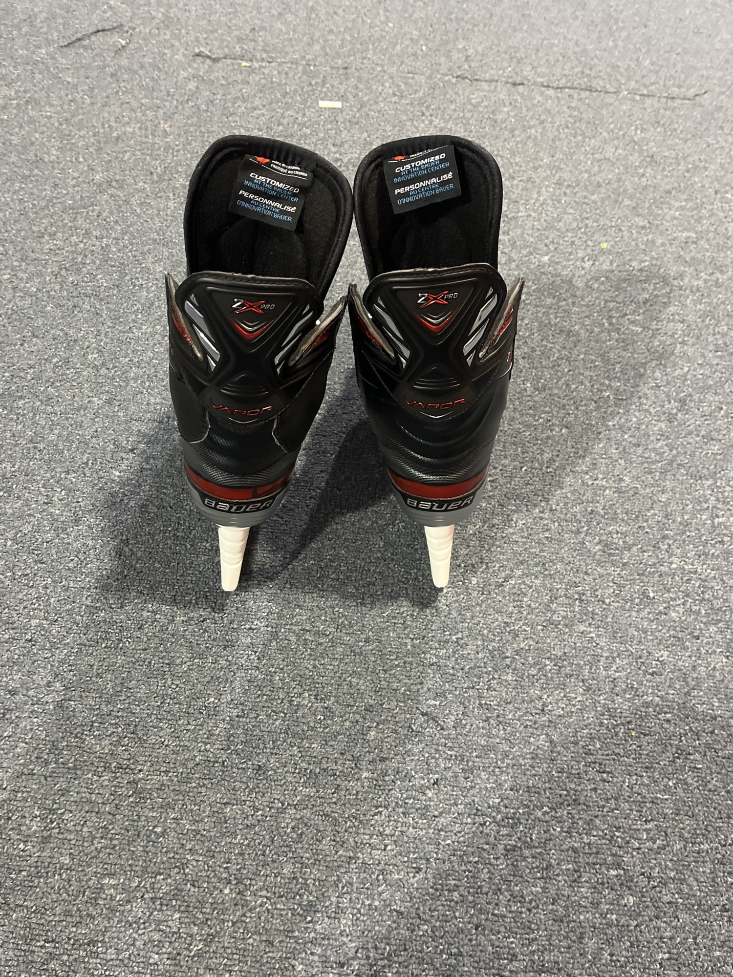 New Bauer Vapor 2X PRO Pro Stock Skates Colorado Avalanche Team Issued ...