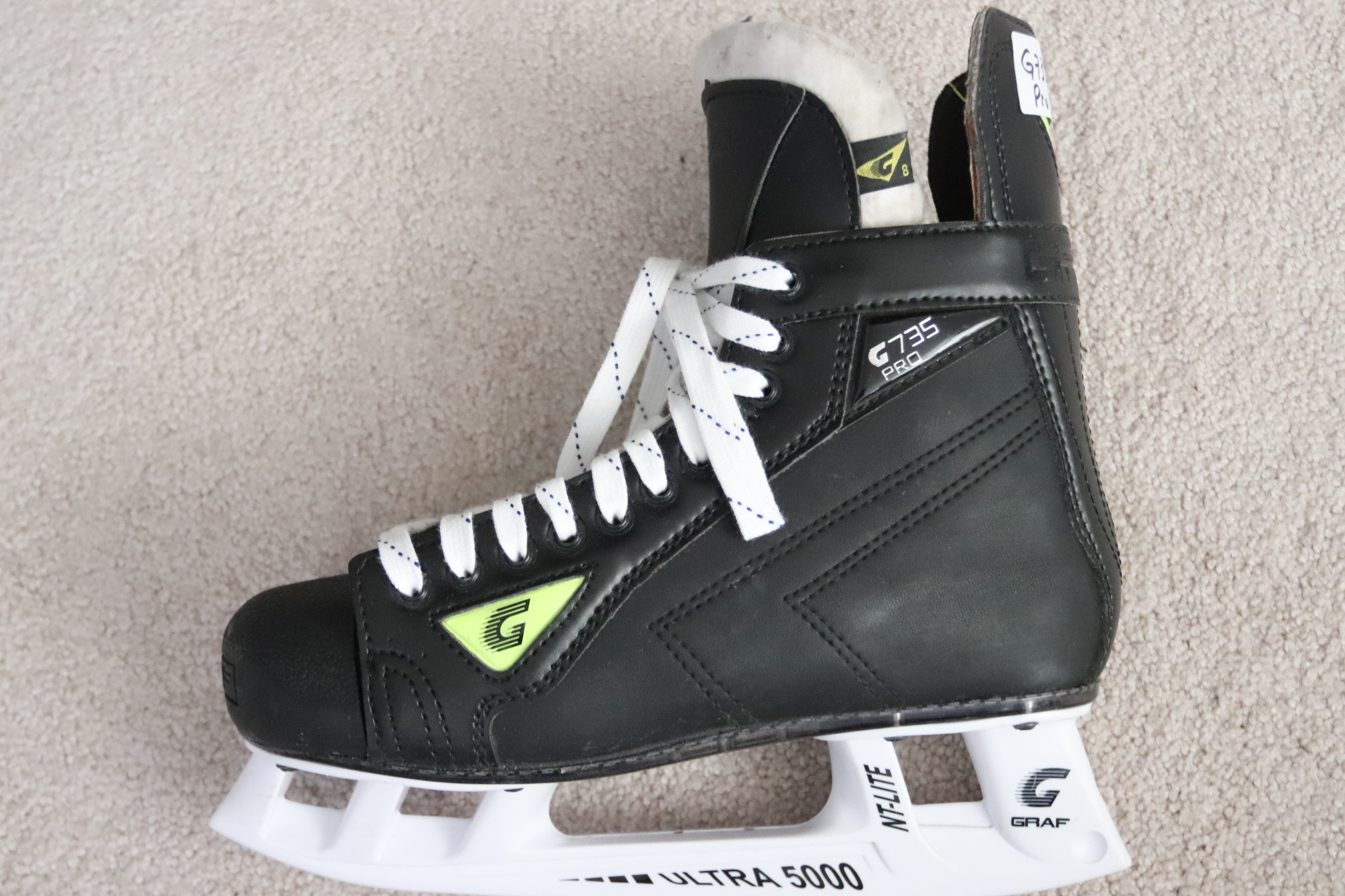Graf G735 Pro Hockey Skate - Size 8W - #125 | SidelineSwap