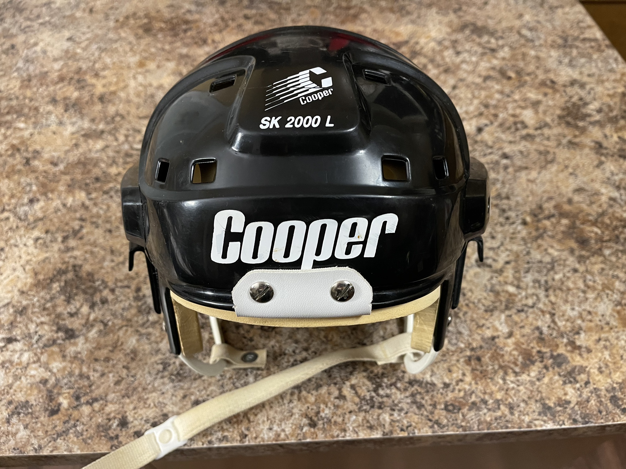 Vintage Black Cooper SK2000 L Hockey Helmet | SidelineSwap