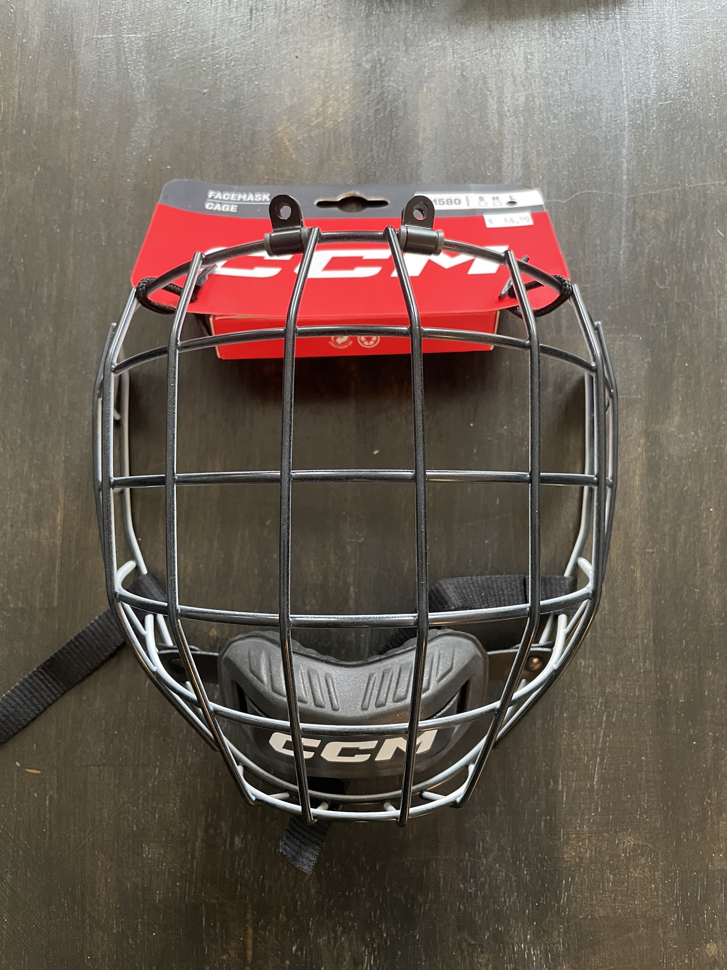 Large CCM Full Cage FM580 Black/White | SidelineSwap