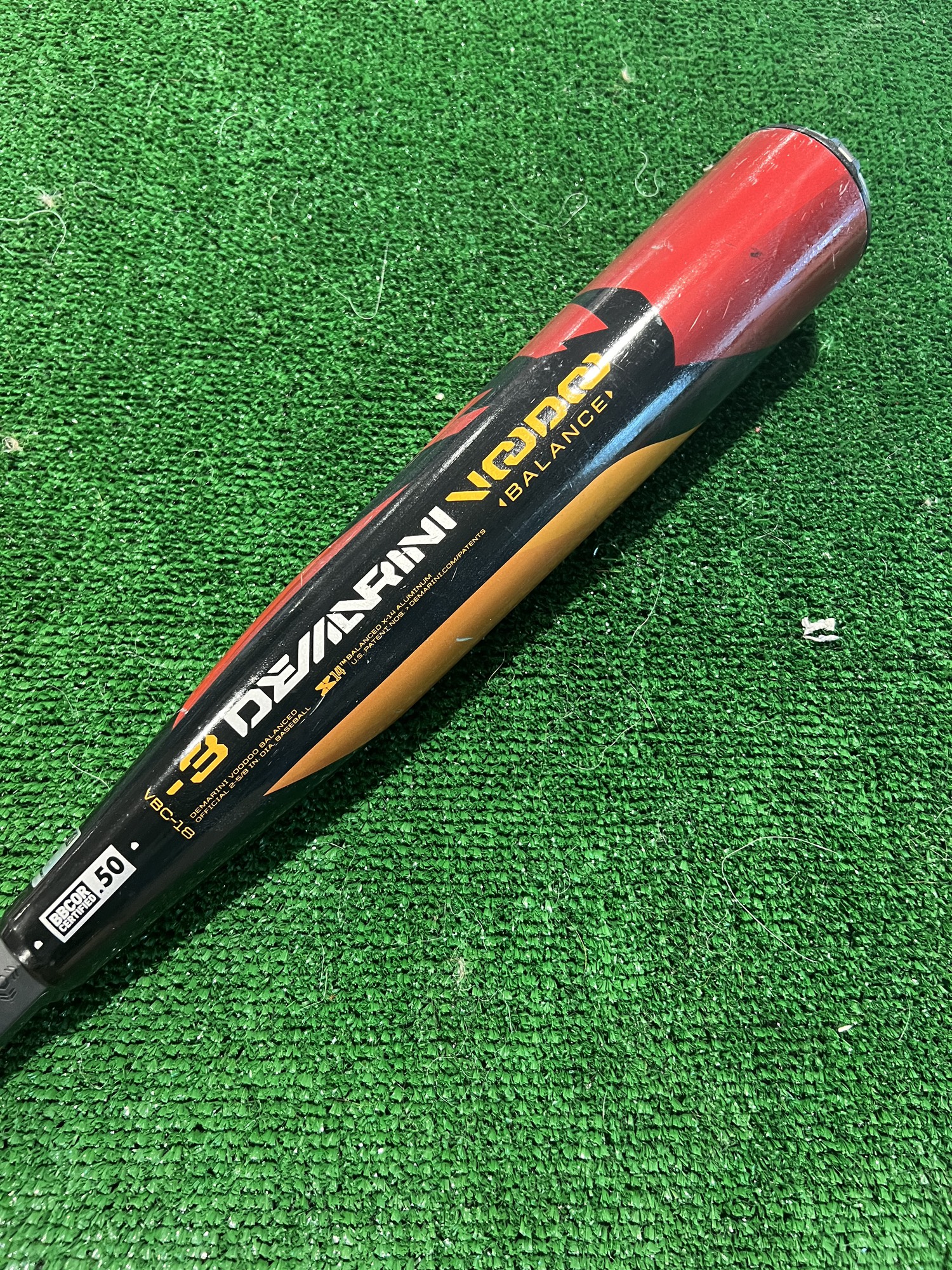 Used BBCOR Certified DeMarini Voodoo Composite Bat -3 29OZ 31 ...