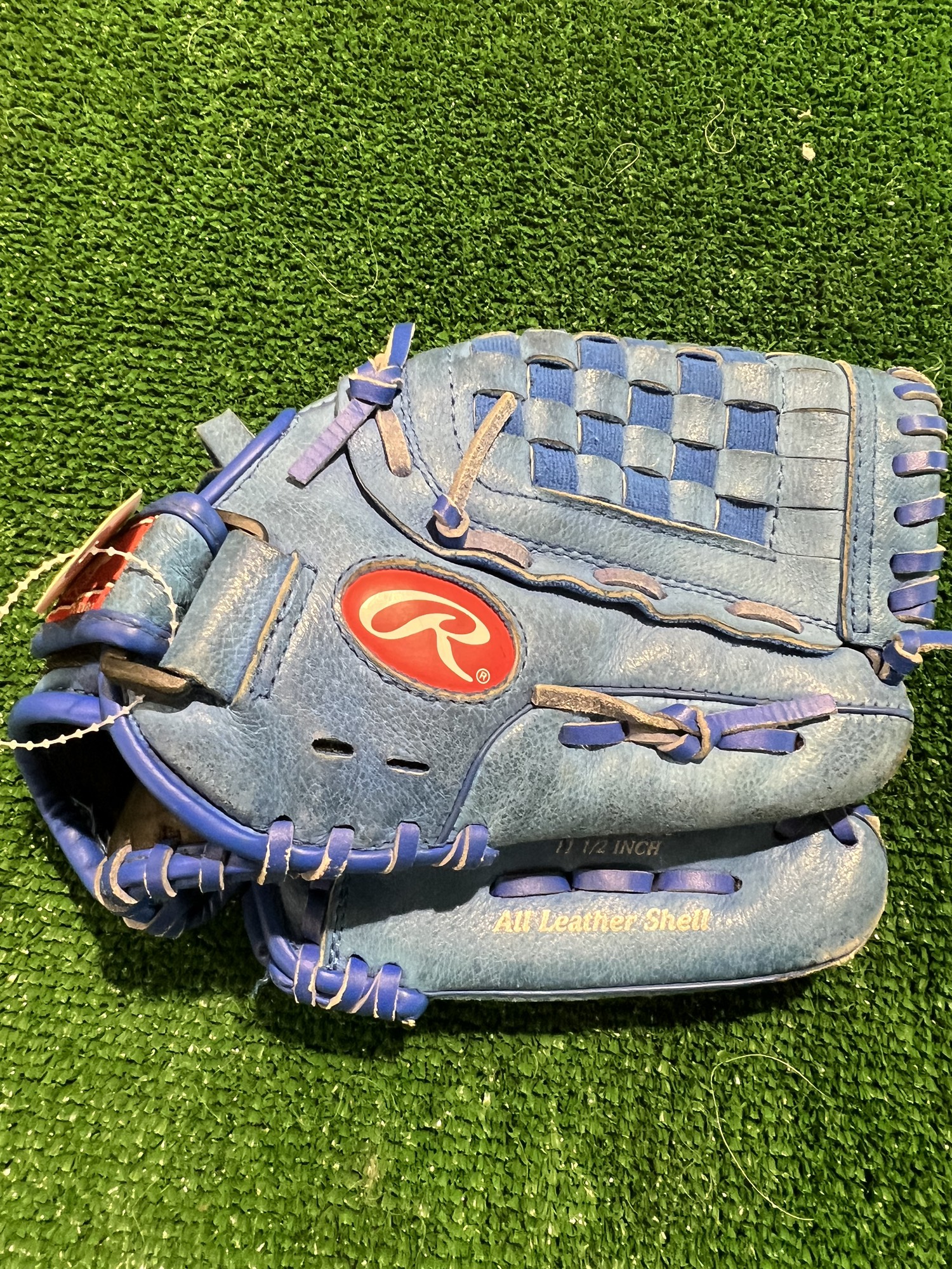 Blue Rawlings Highlight Series RHThrow Infield Baseball Glove 11.5 ...