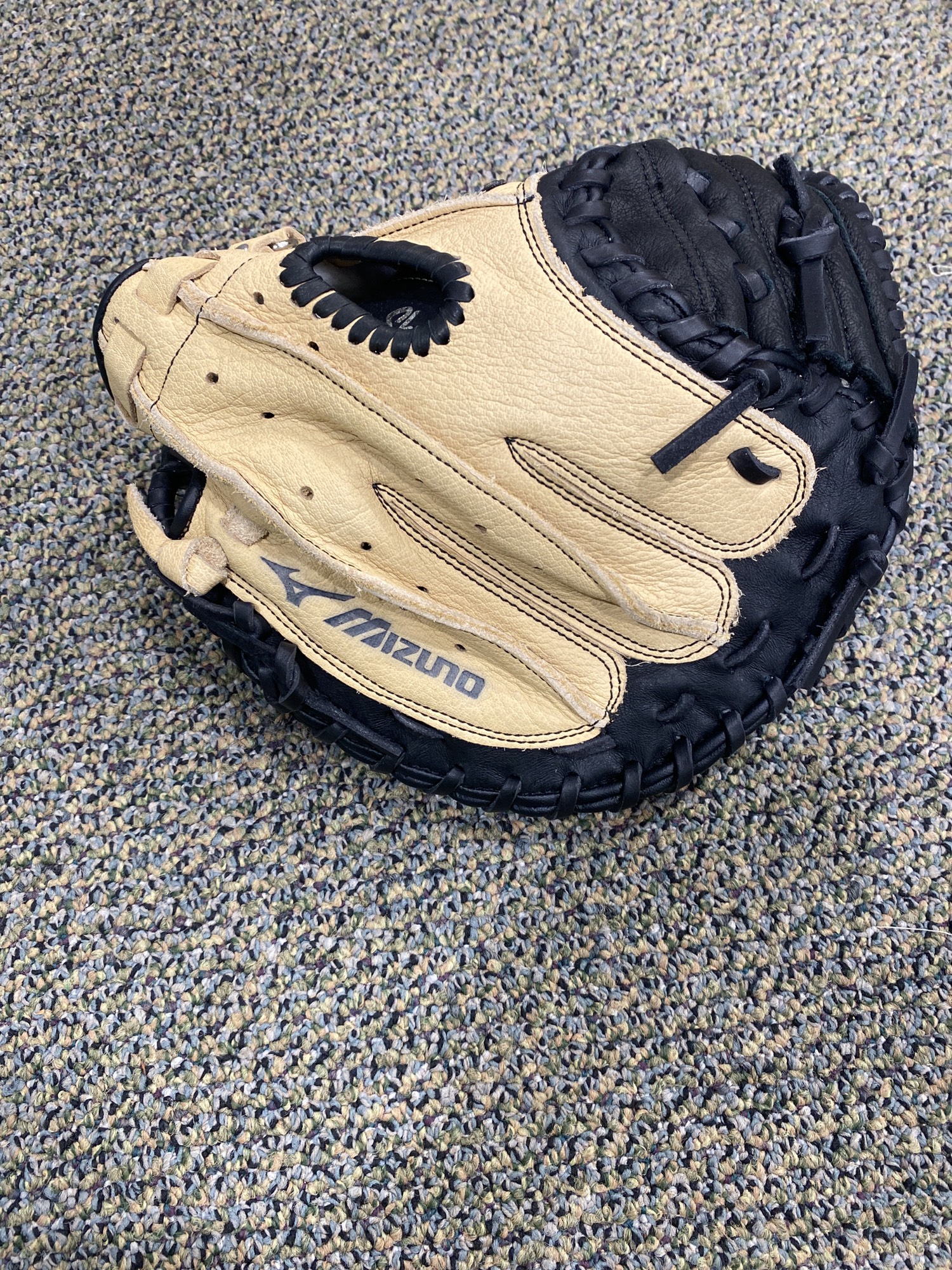 New Tan Mizuno Power Close Left Hand Throw Catcher Baseball Glove 32.5 ...