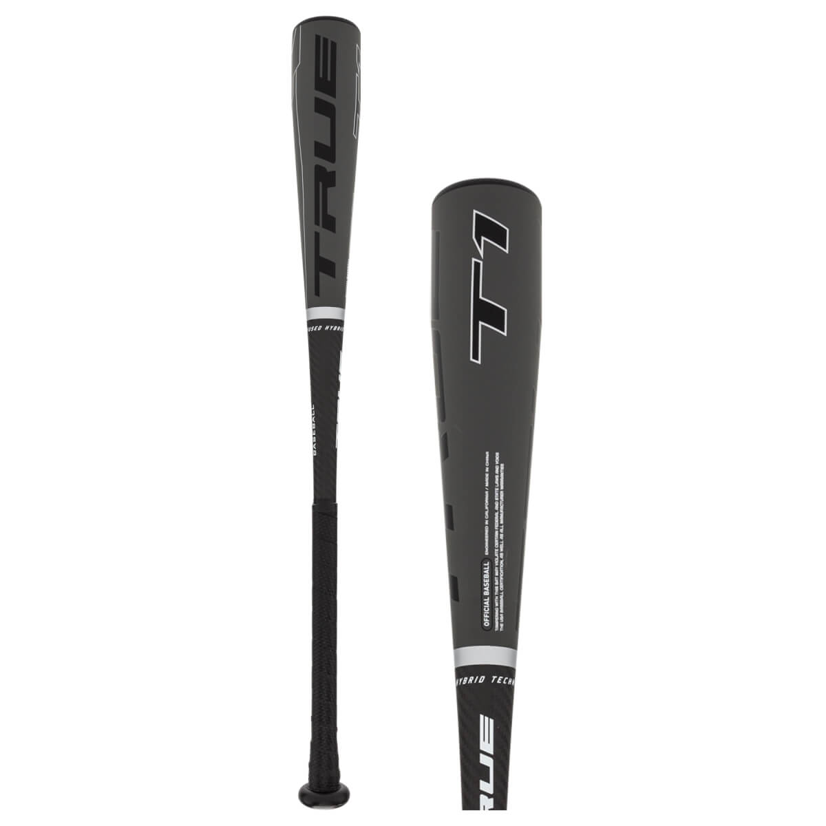 NEW TRUE T-1 Baseball Bat (-5) 33/28 Alloy/Composite 33 in 28 oz ...