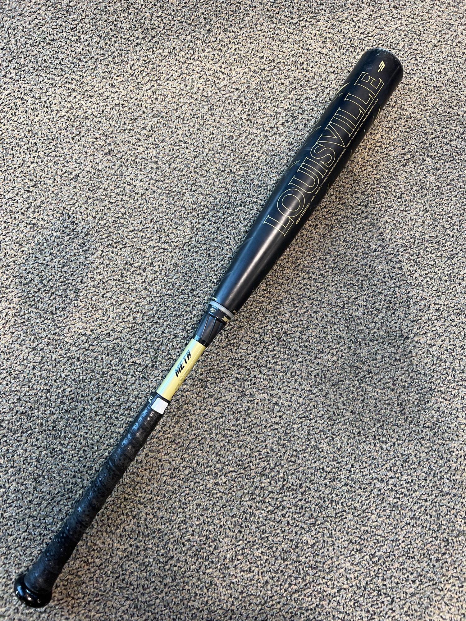 Used BBCOR Certified 2021 Louisville Slugger Meta Composite Bat -3 30OZ ...