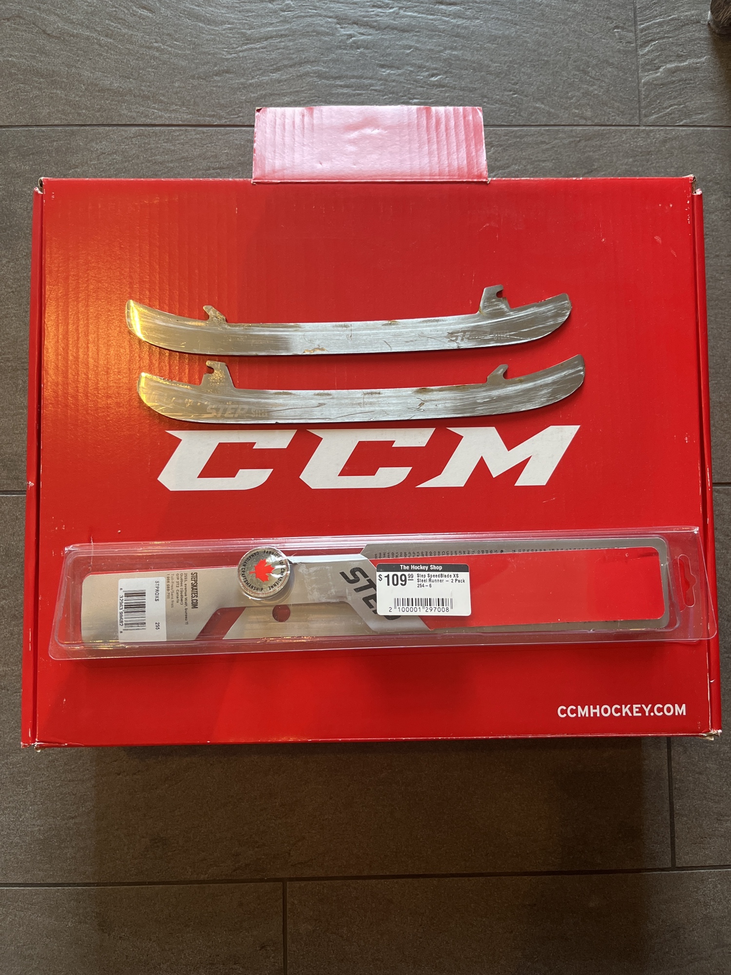 CCM Step Steel Blades Size 6 - 6.5 | SidelineSwap