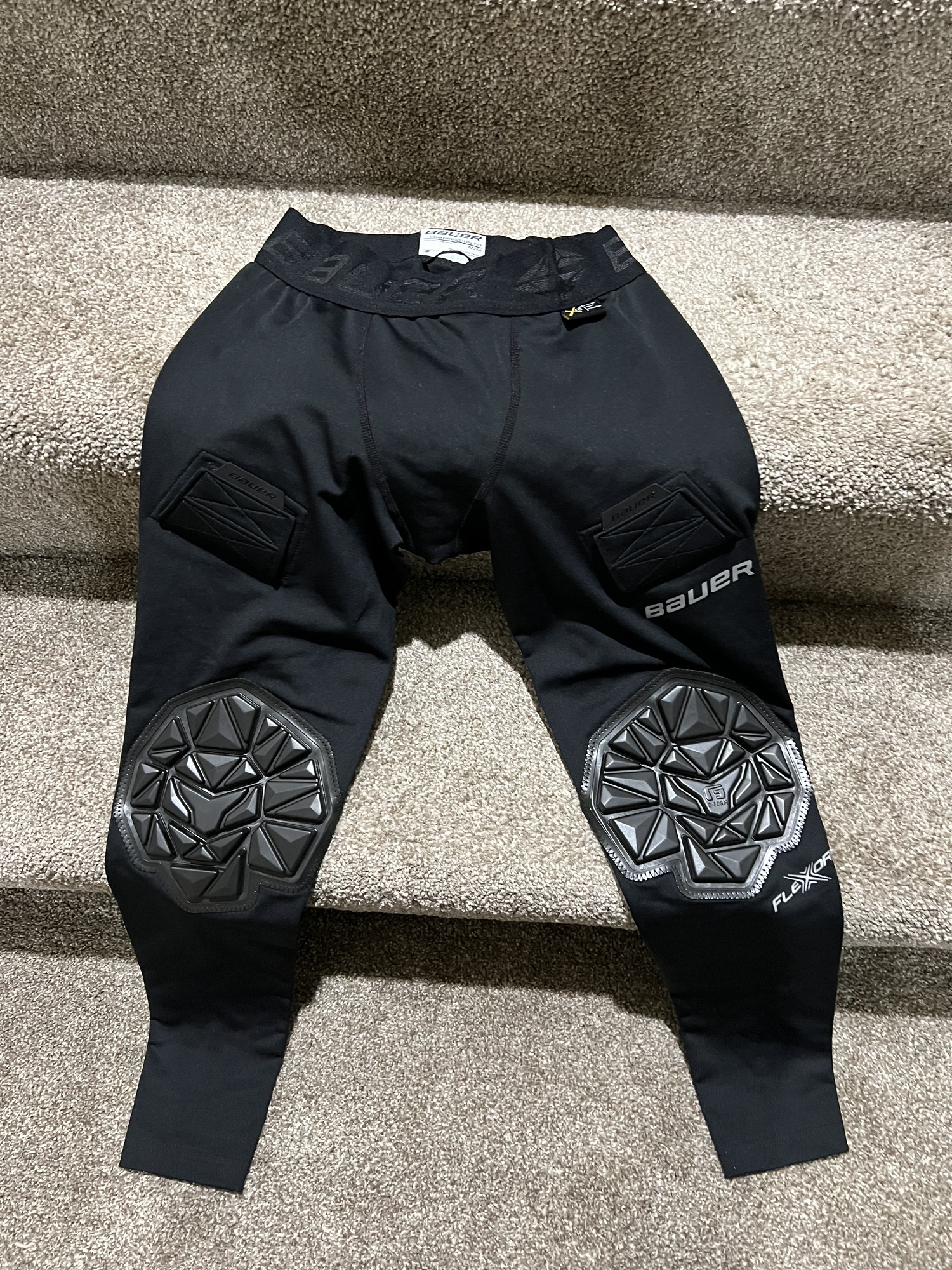 Goalie compression Pants With knee pads | SidelineSwap