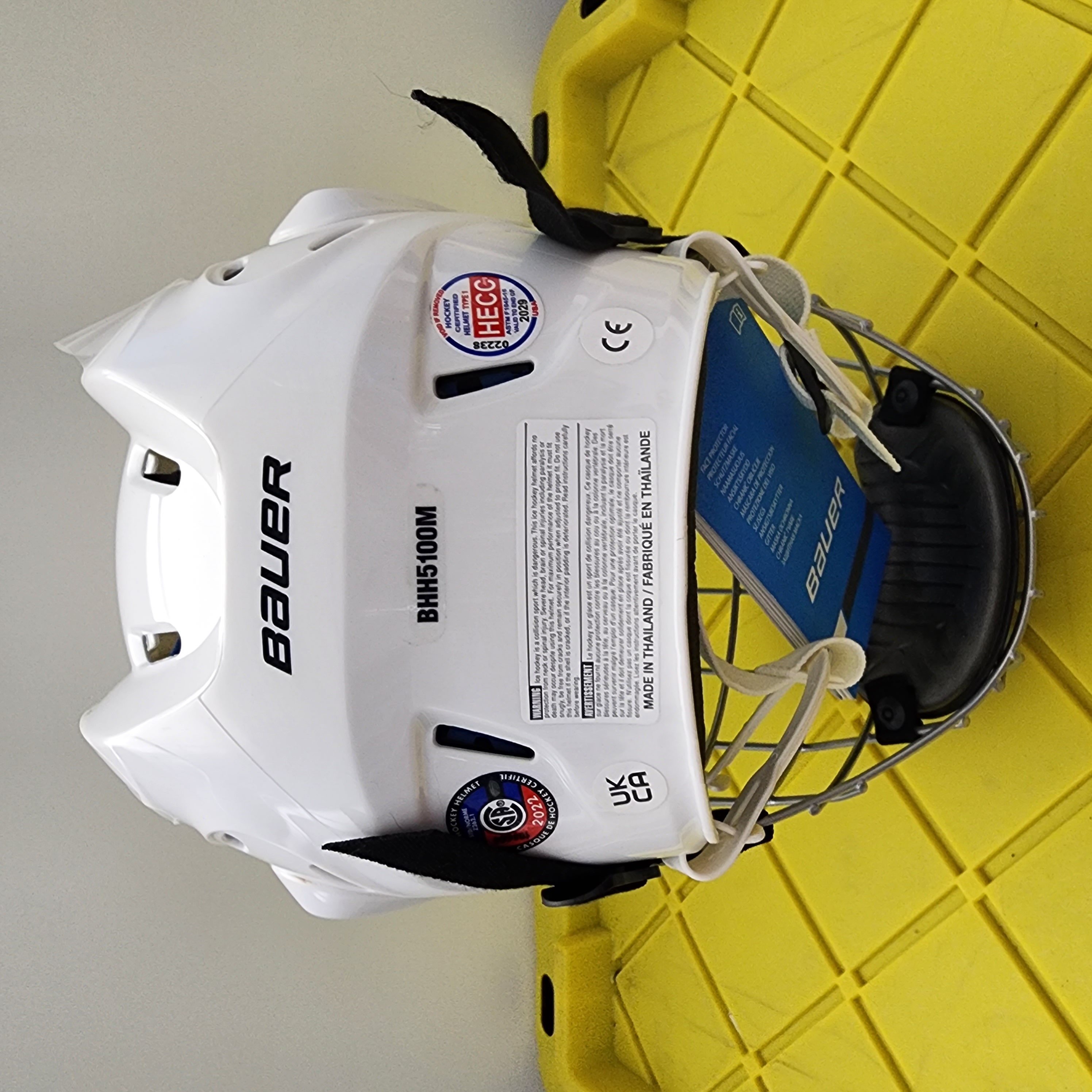 New Medium Bauer 5100 Helmet Combo - White | SidelineSwap
