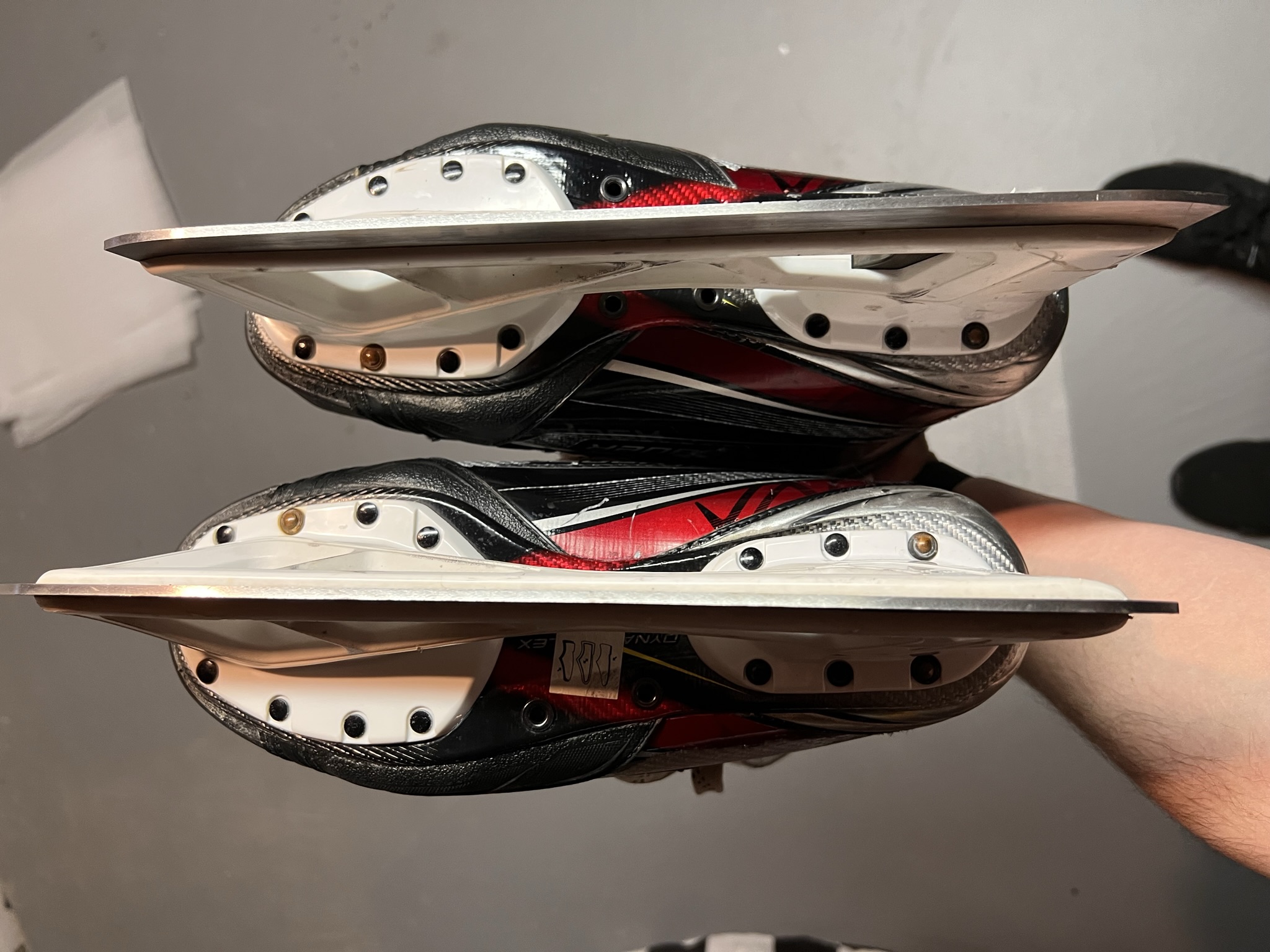 Bauer Vapor 2X Pro Skates | Tydan Custom Blades w/ Goalie SAM Profile ...