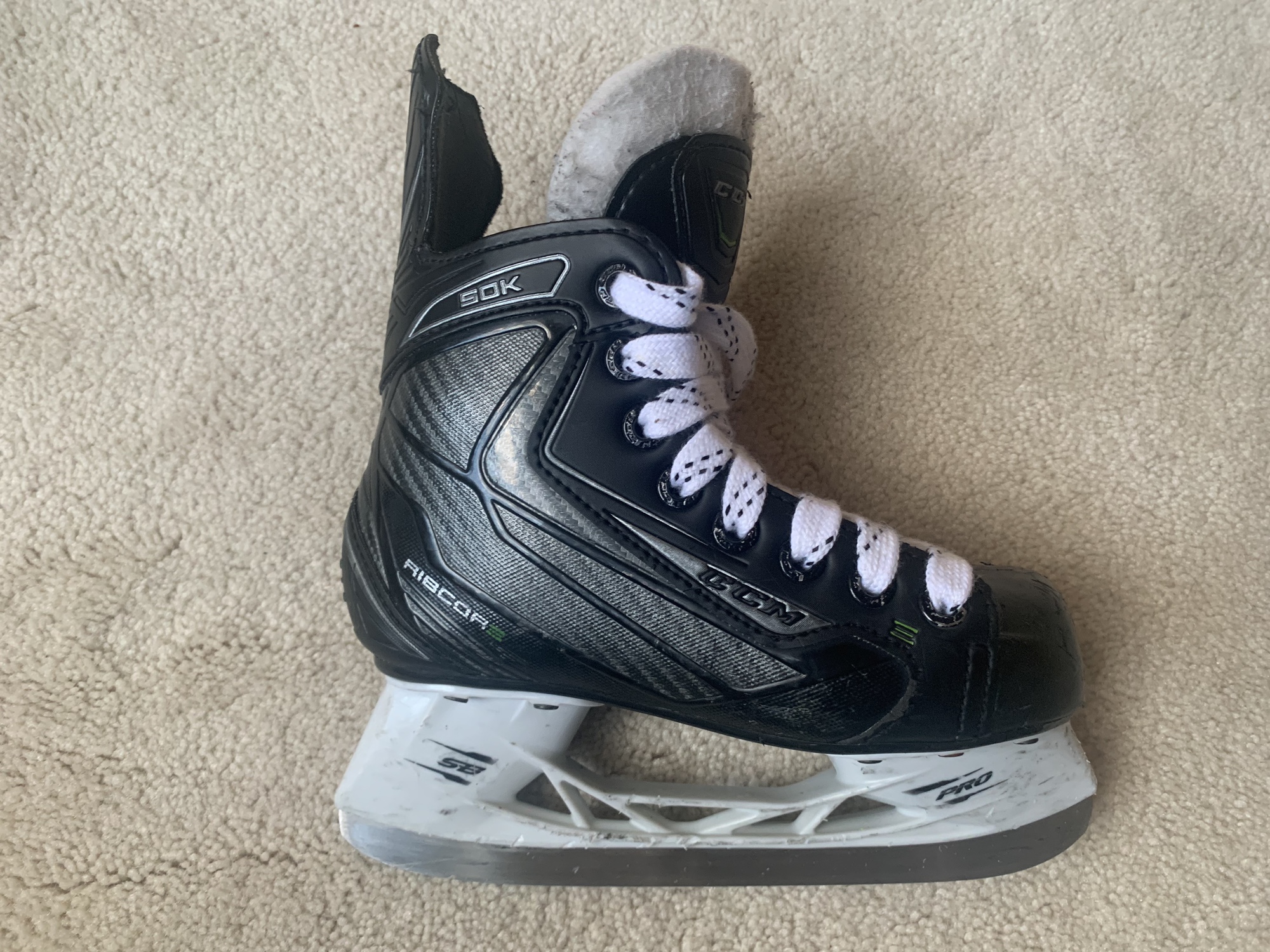CCM RibCor 50K Hockey Skates Youth 11.5 | SidelineSwap