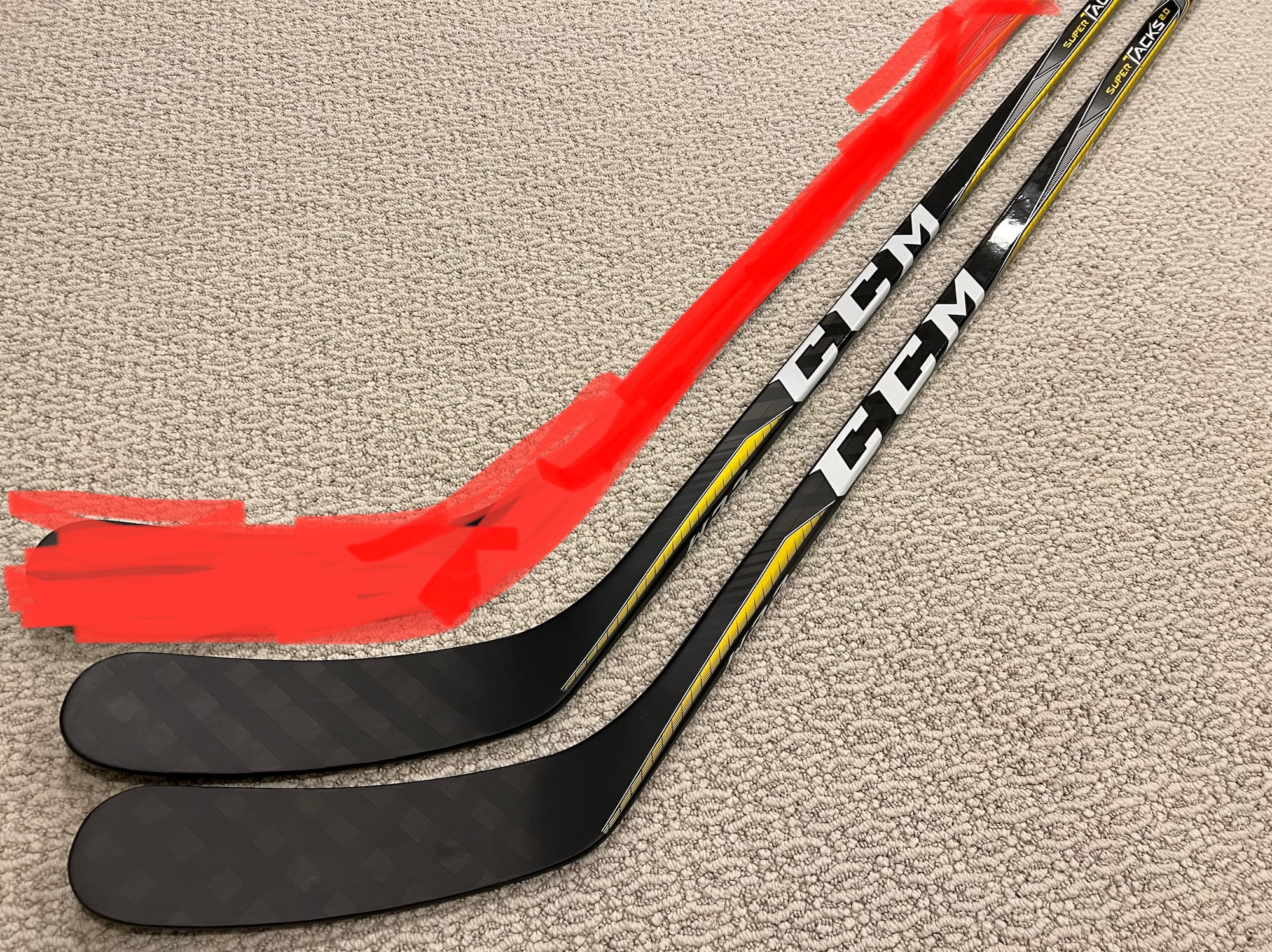 2 For 1 - *NEW* RARE Pro Stock CCM Super Tacks 2.0 P14 H14 PM9 P42 ...
