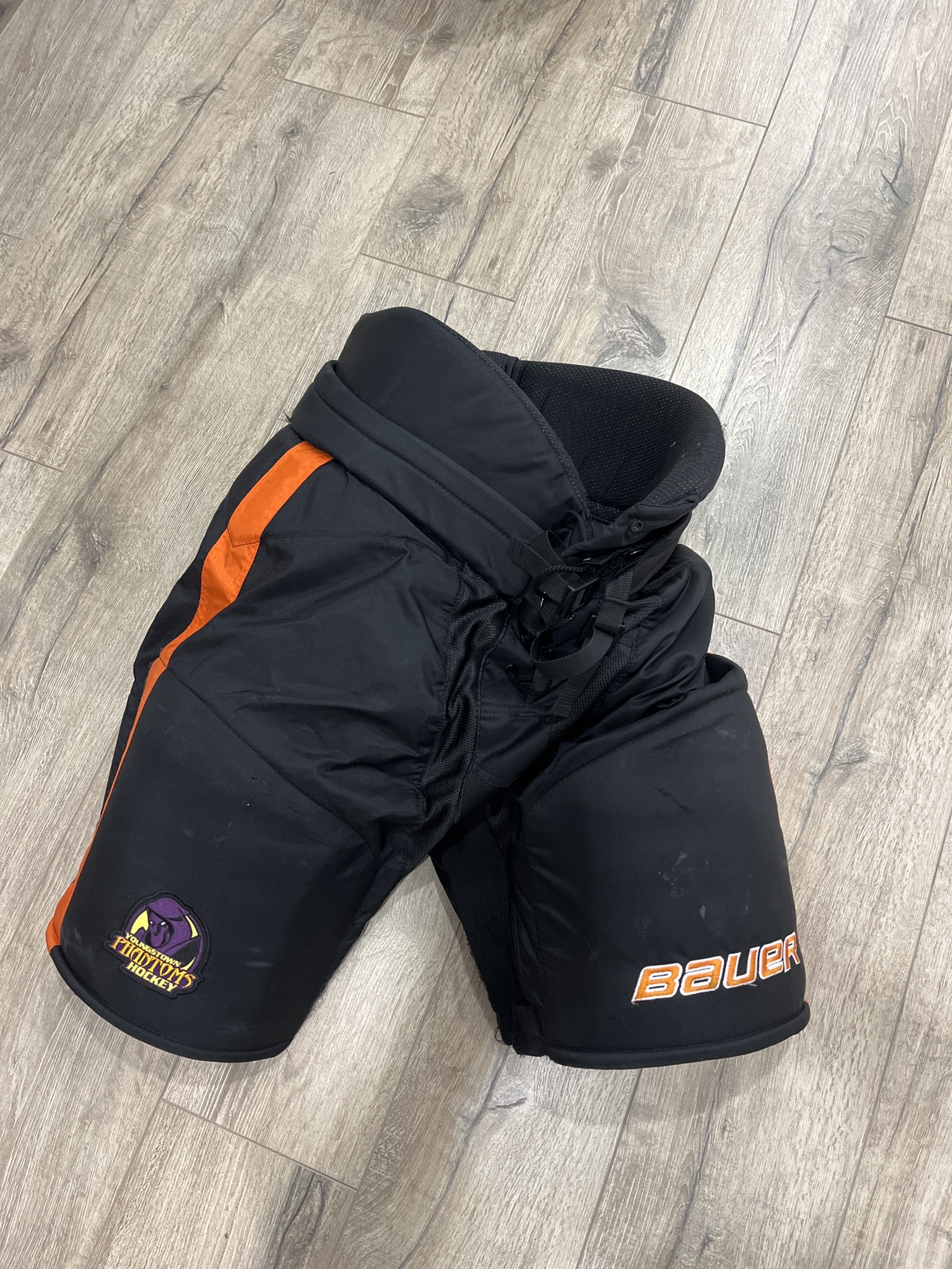 Senior Large Bauer Pro Stock Custom Pro Hockey Pants | SidelineSwap