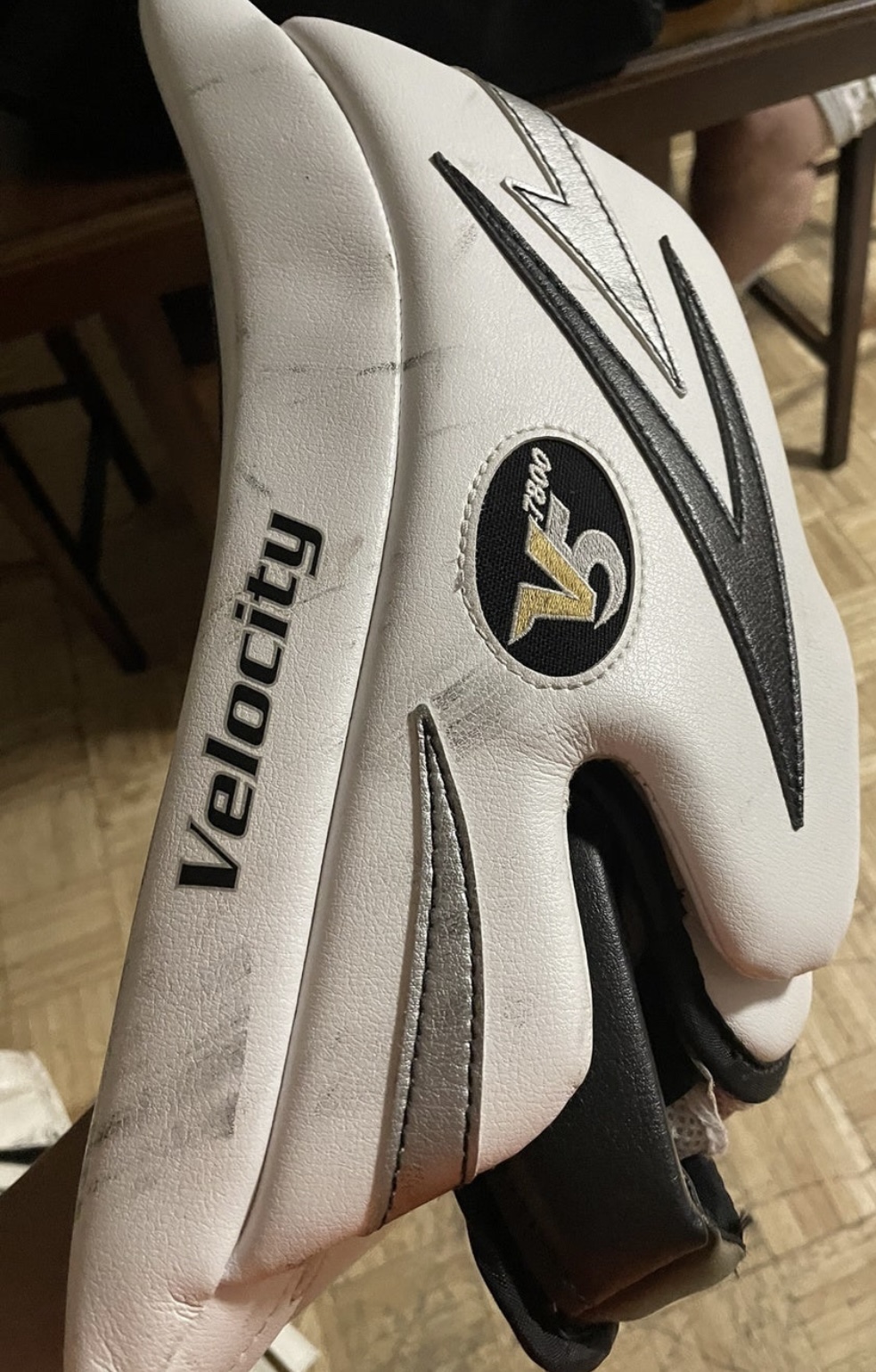 White Regular Pro Stock Velocity V5 | SidelineSwap