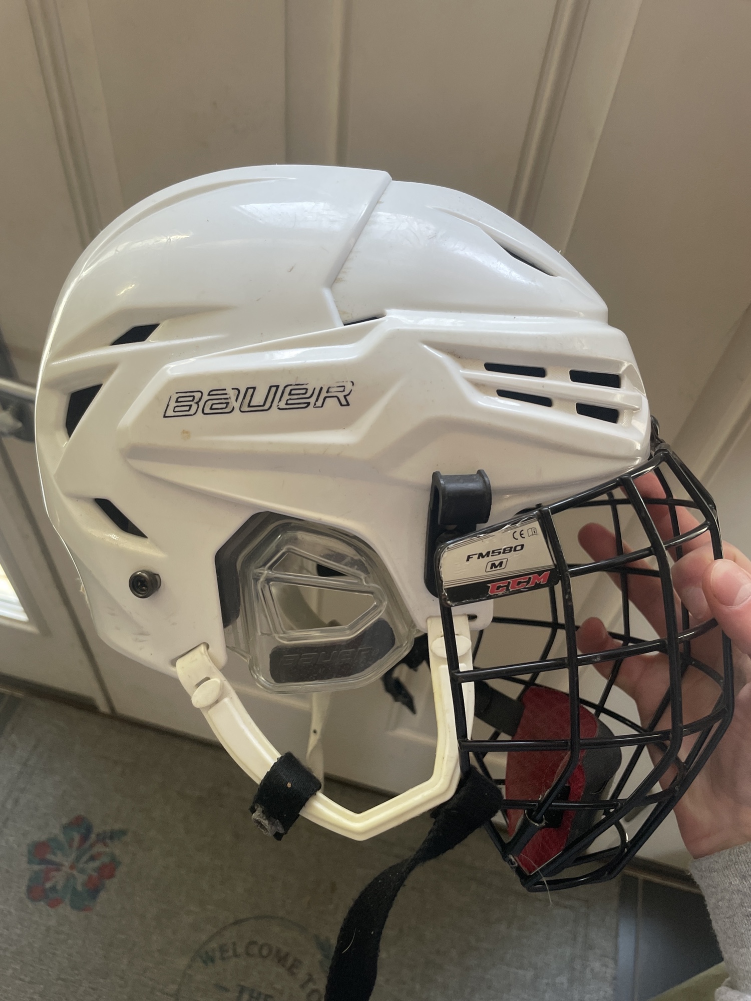 Used Medium Bauer Re-Akt 95 Helmet | SidelineSwap