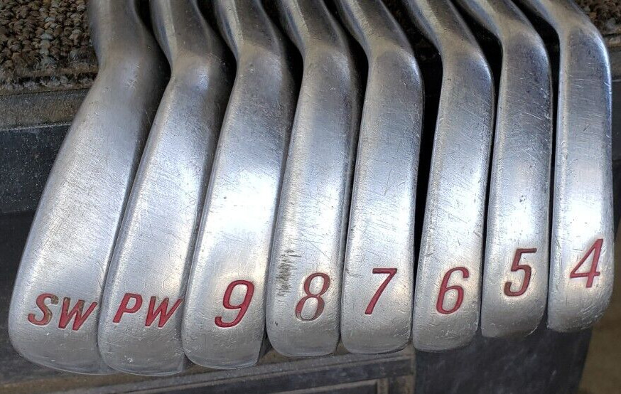 FULL SET ALL STAN THOMPSON GINTY GOLF CLUBS 4 WOOD & 8 IRONS EXCELL ...