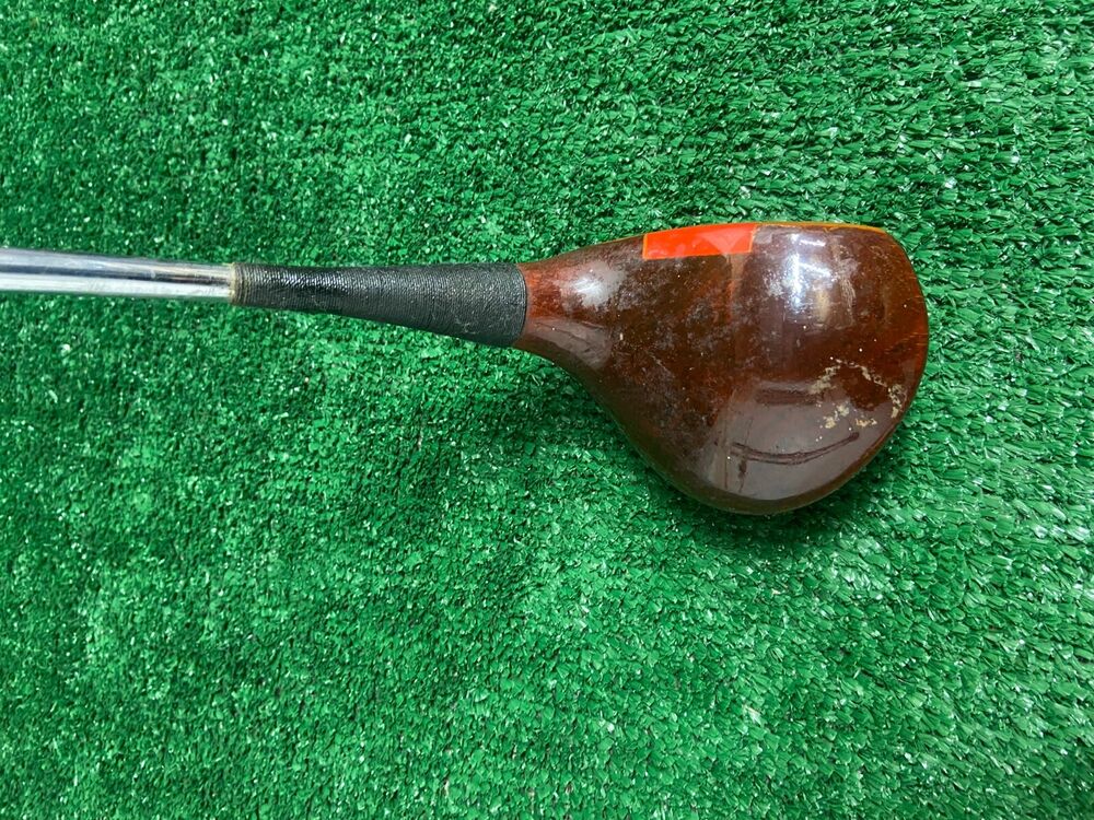 MacGregor Tourney Eye-O-Matic Persimmon Driver RH Stiff Steel ~43.5 ...