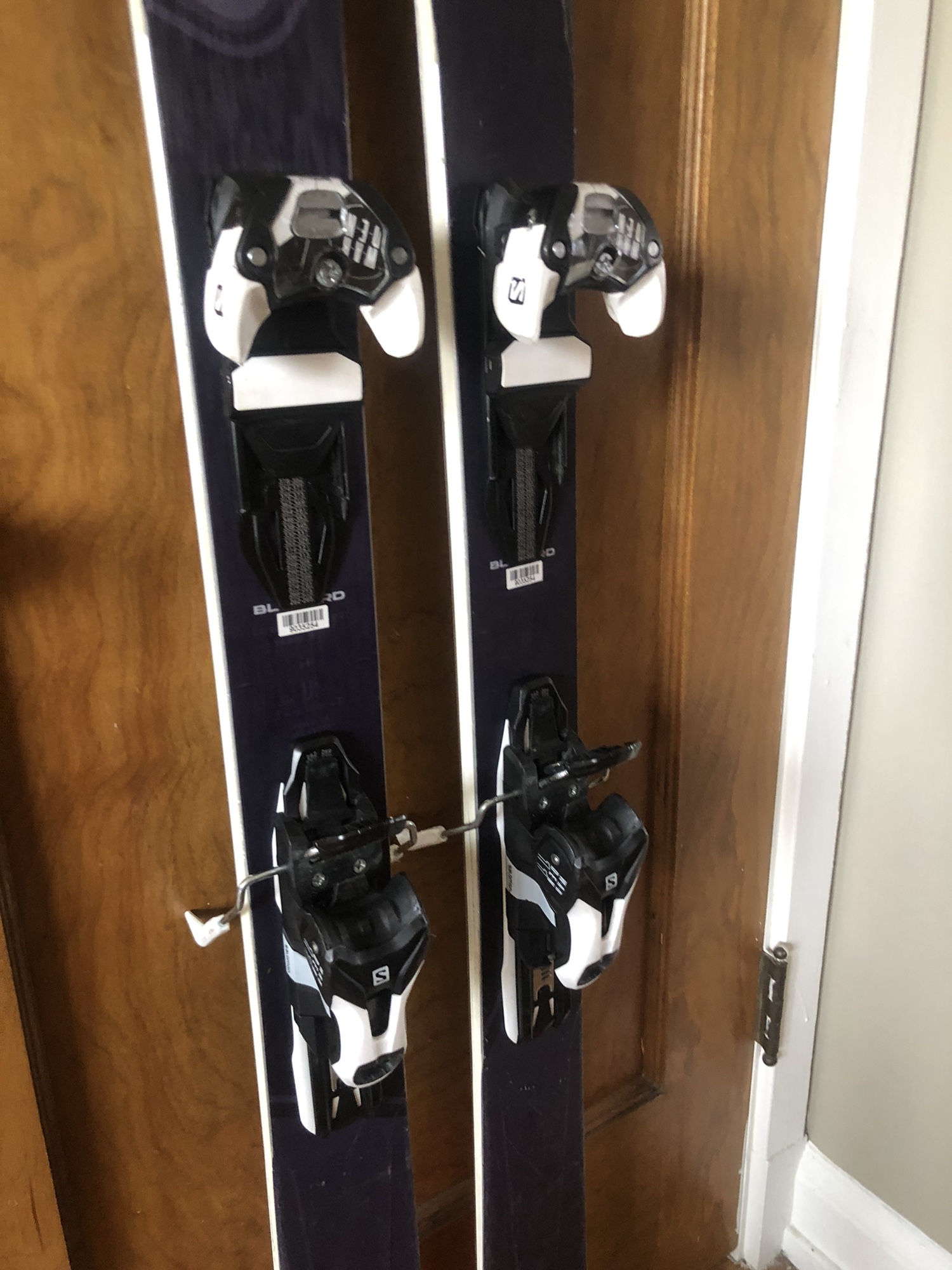 Blizzard Rustler 9 180cm with Adjustable Salomon Warden Bindings ...