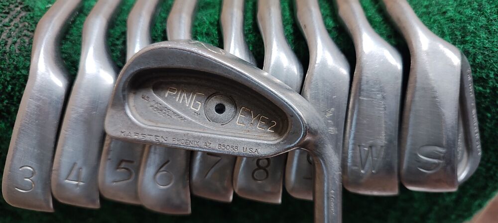 Ping Eye 2 Black Dot Iron Set 2-SW Steel Shaft ZZ Lite Stiff Flex | SidelineSwap