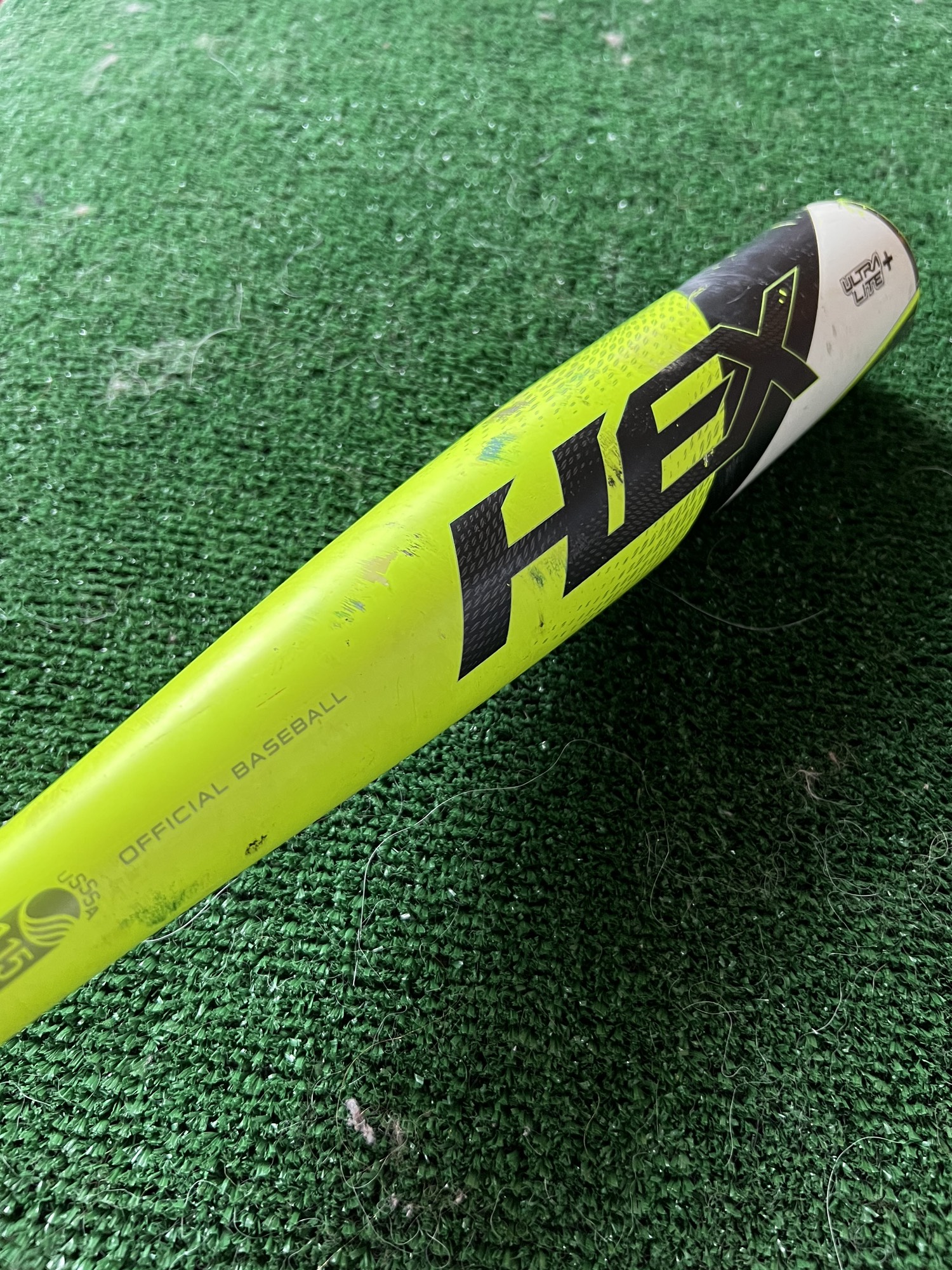 Used USABat Certified Easton Hex Alloy Alloy Bat -11 17OZ 28 ...