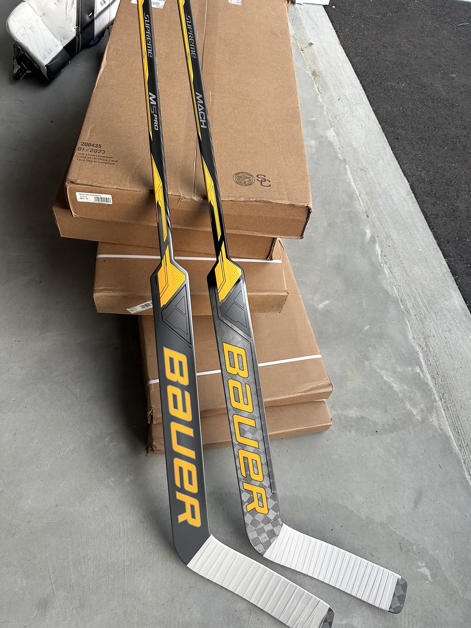 Bauer Supreme Mach & Mach5 Goalie Sticks NEW 26” | SidelineSwap