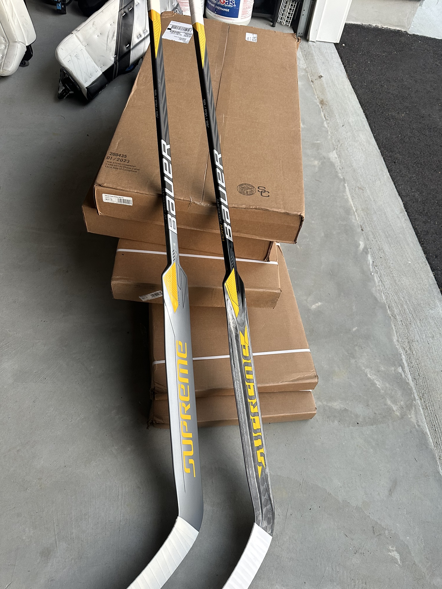 Bauer Supreme Mach & Mach5 Goalie Sticks NEW 26” | SidelineSwap