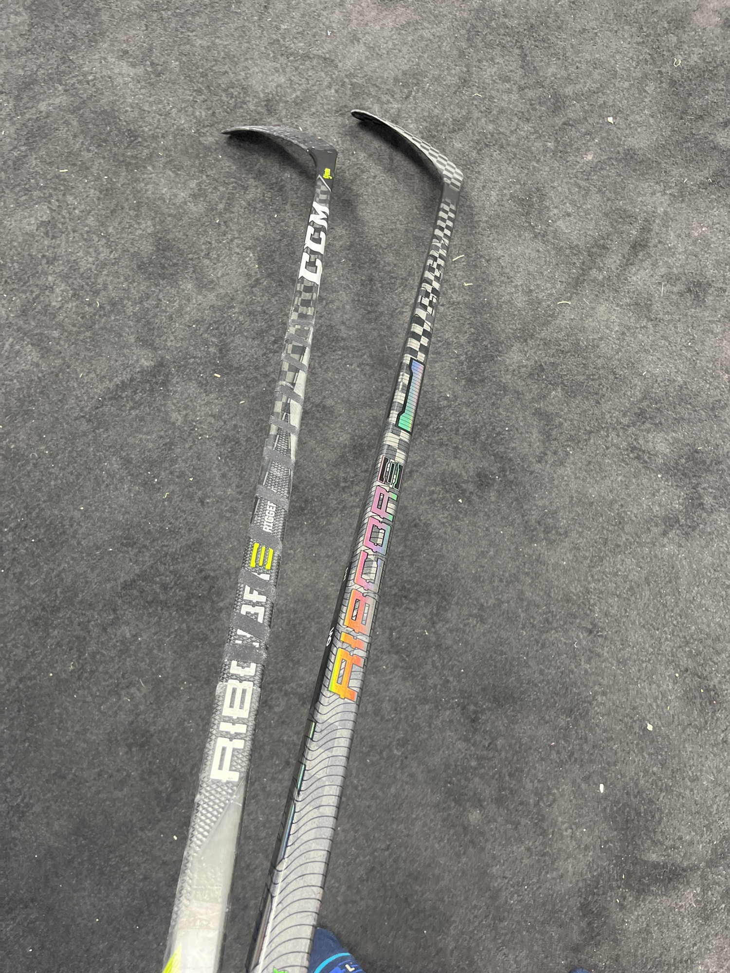 2 pack SR Hockey Sticks CCM Ribcor Pro Stock RH | SidelineSwap