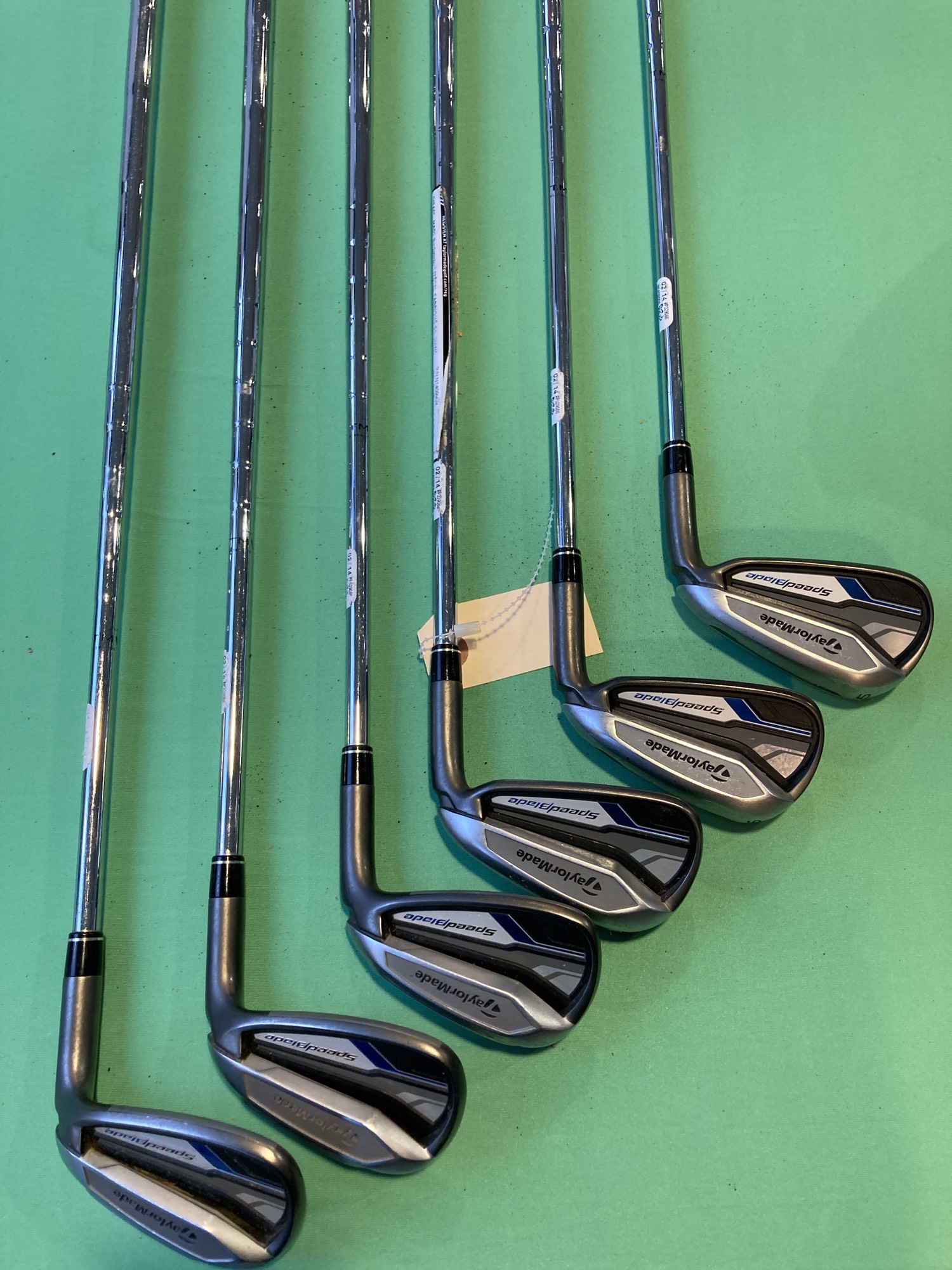 Used Men's TaylorMade Speedblade Right Iron Set Stiff Steel | SidelineSwap